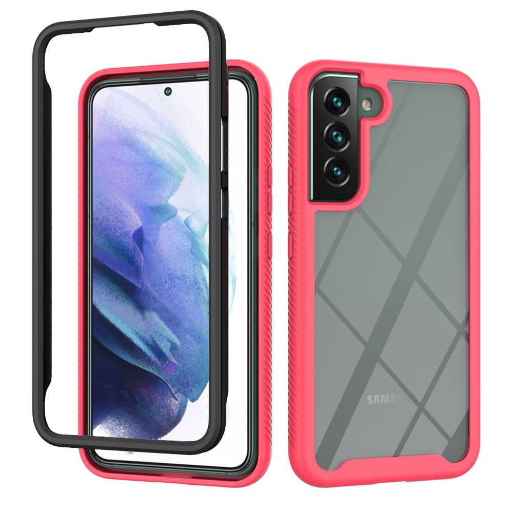 Dteck Samsung Galaxy S22 Plus Crystal Clear case, Slim Hard PC Back TPU ...