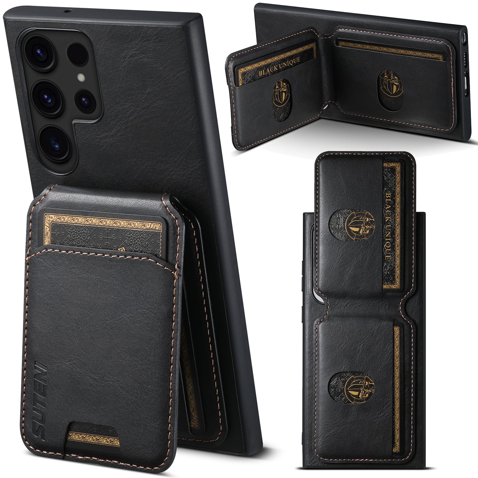 Dteck for Samsung Galaxy S22 Ultra Slim Back Case, Luxury Shockproof ...