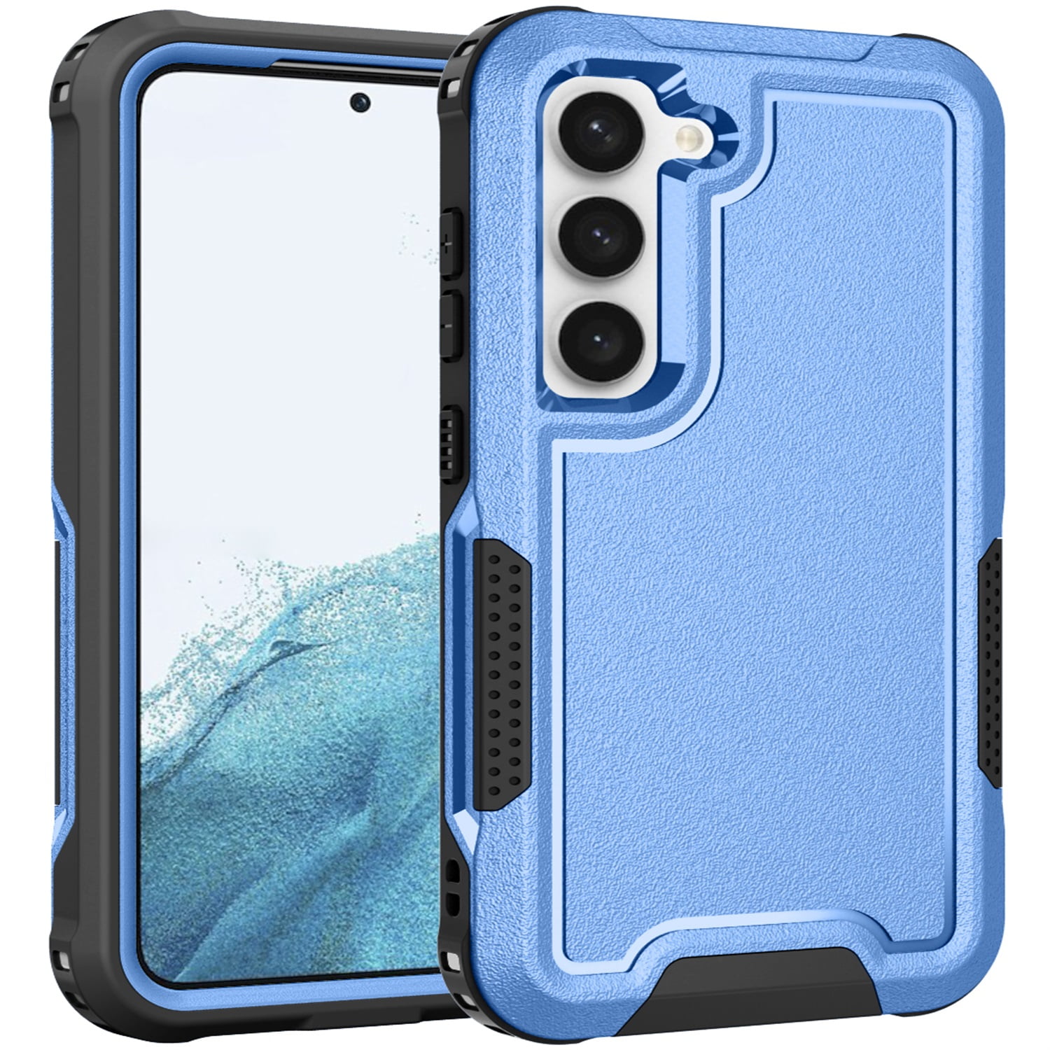 Dteck for Samsung Galaxy S23,Heavy Duty Drop Protection Full Body ...