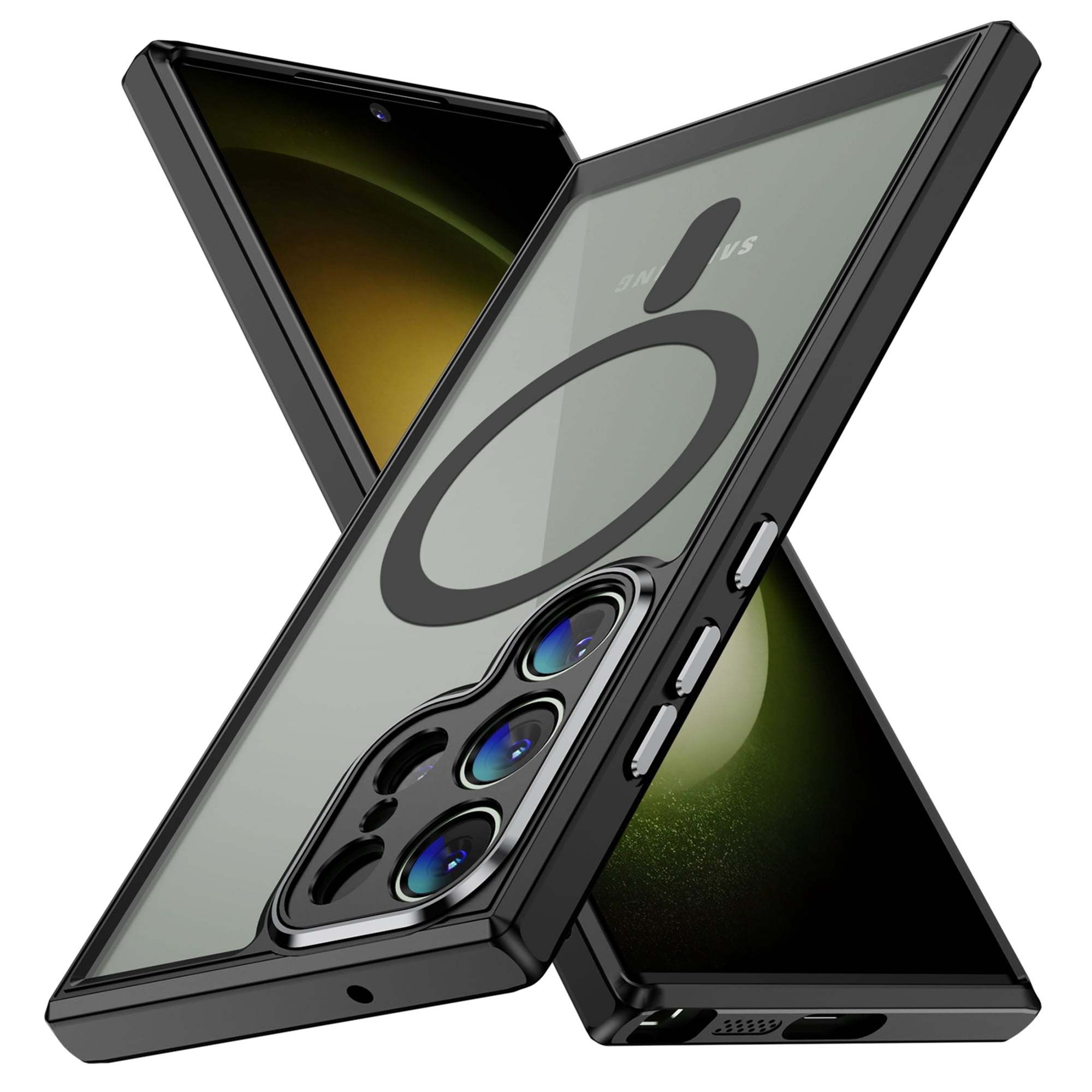 Dteck for Samsung Galaxy S23 Plus Case with Integrated Camera Lens ...