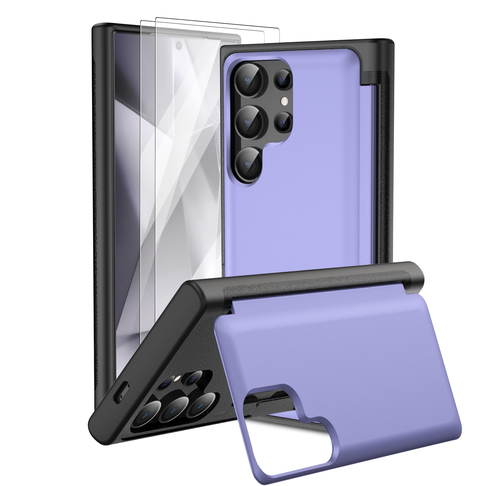 Dteck for Samsung Galaxy S23 Ultra Case with 2 Pack Screen Protector ...