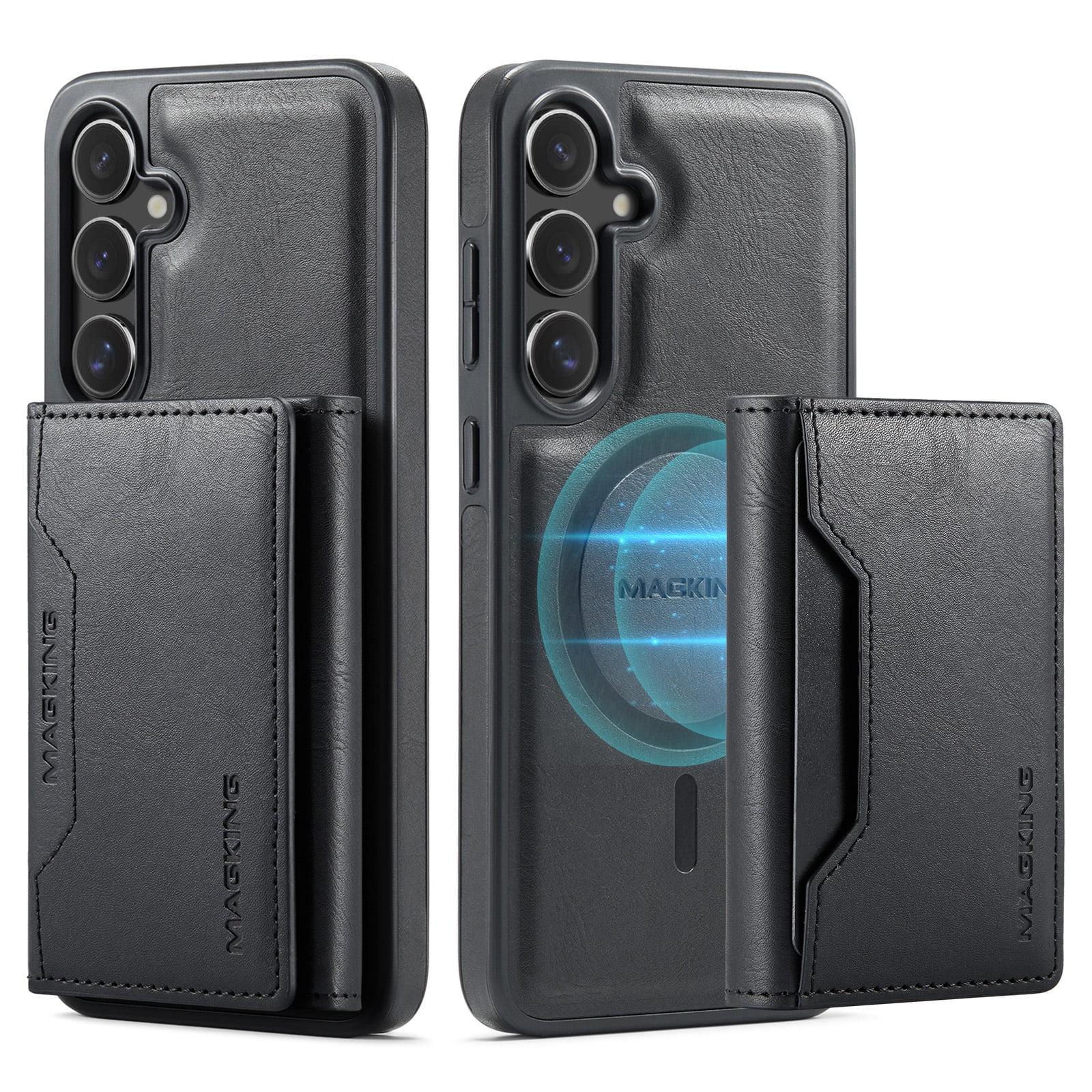 Dteck for Samsung Galaxy S24 Case Detachable Wallet Case with Card ...