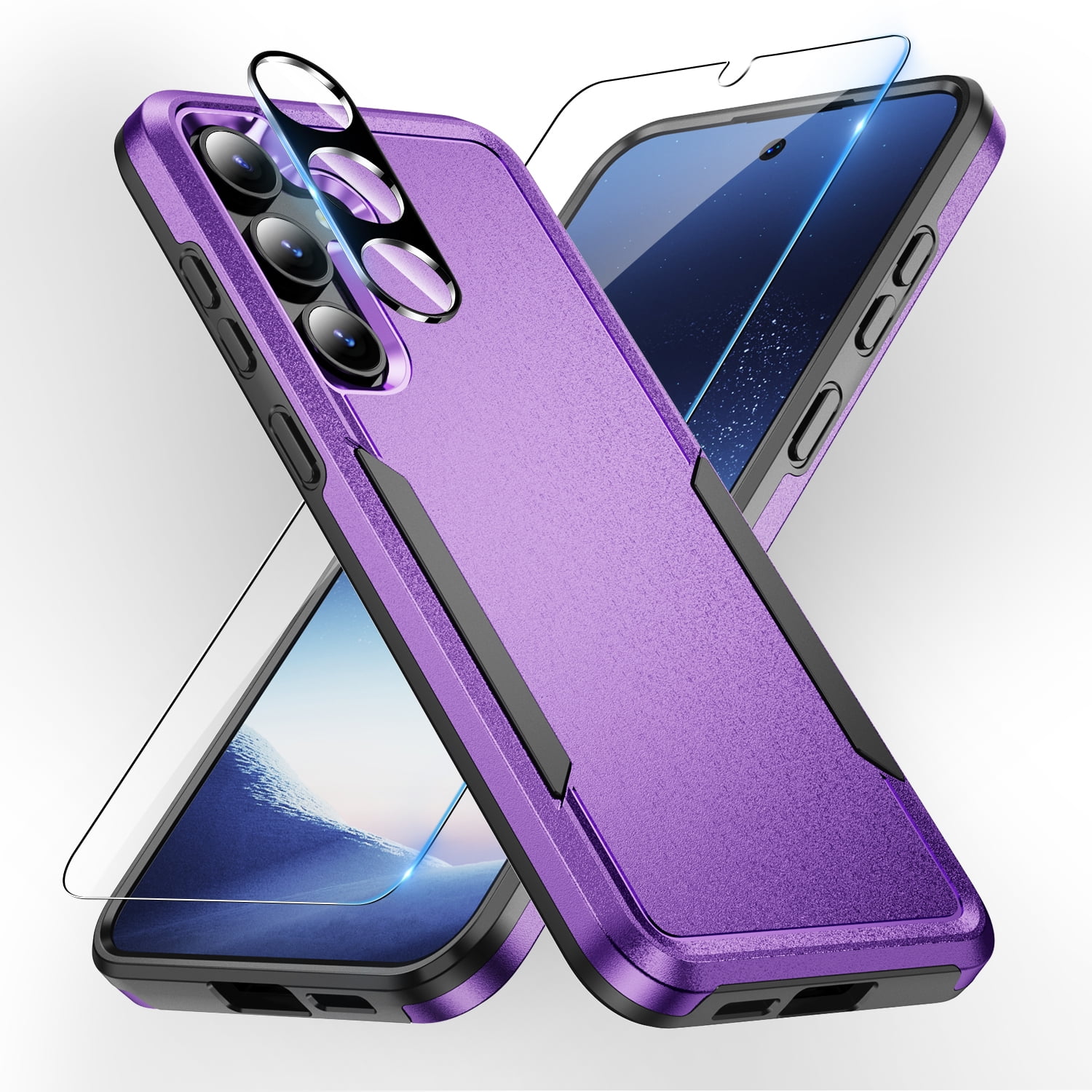 Dteck for Samsung Galaxy S24 Plus Case, Full Body Heavy Duty Rugged ...