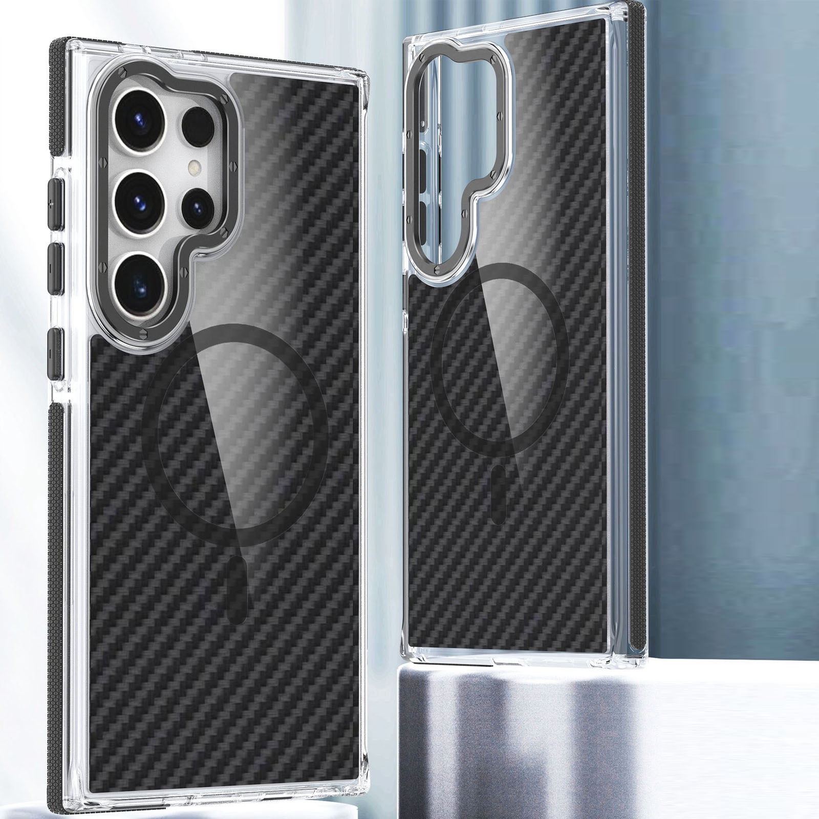 Dteck Samsung Galaxy S25 Plus 5G Magnetic Case, Compatible with MagSafe Accessory, Wireless ...