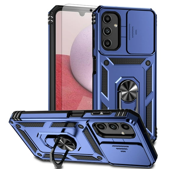 Dteck for Samsung Galaxy S26+ Case with Camera Cover HD Screen ...