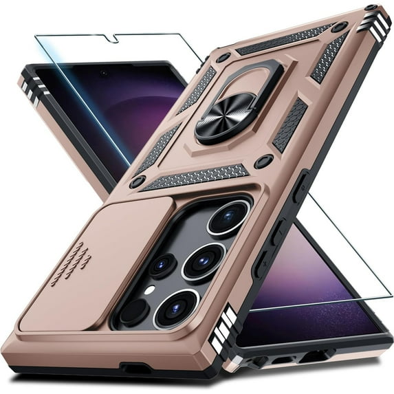 Dteck for Samsung Galaxy S26 Ultra Case Built in Slide Camera Lens ...