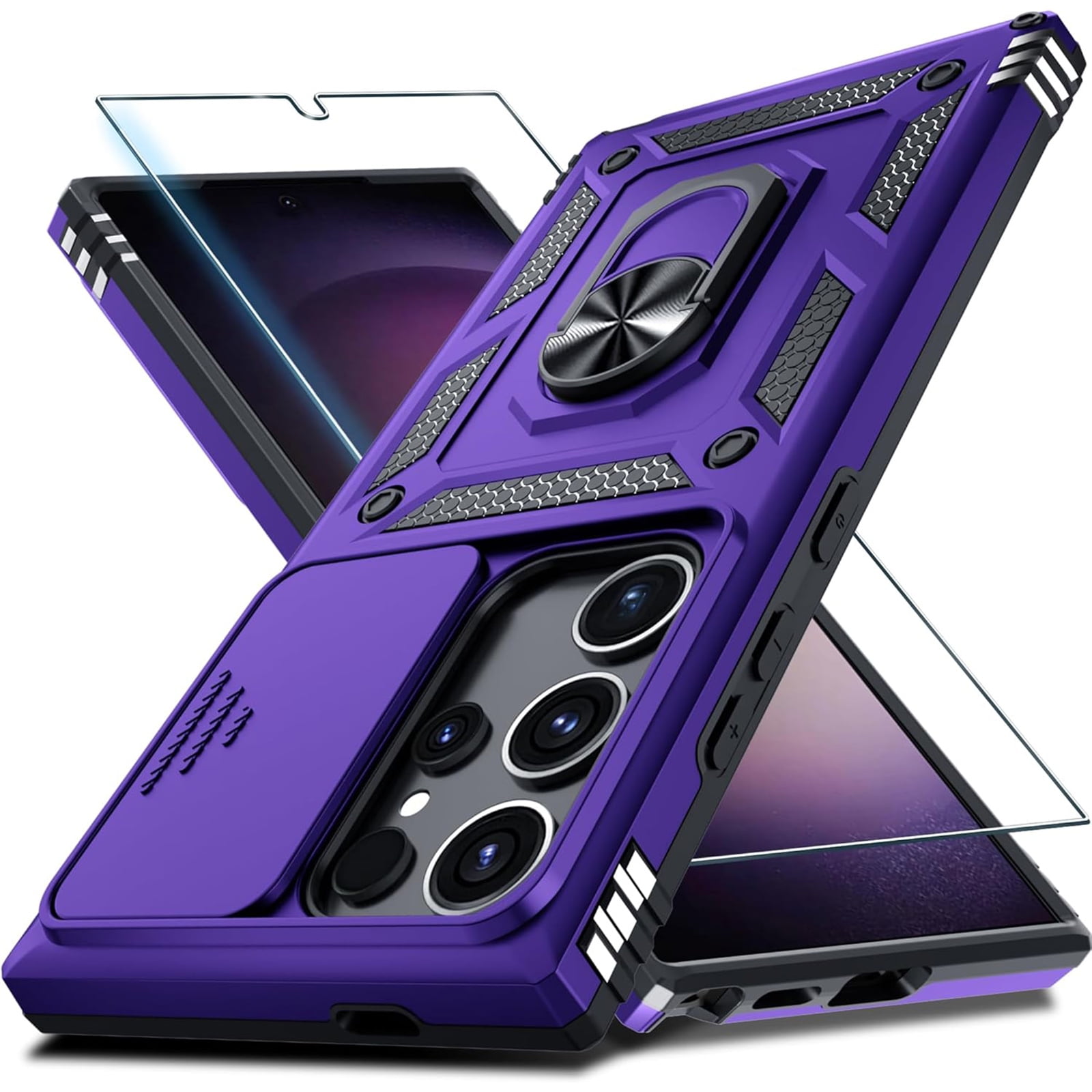 Dteck for Samsung Galaxy S26 Ultra Case Built in Slide Camera Lens ...