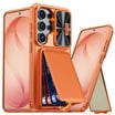 Oupeigar for Samsung Galaxy S25 Ultra Case, with [Cards Holder][Camera ...