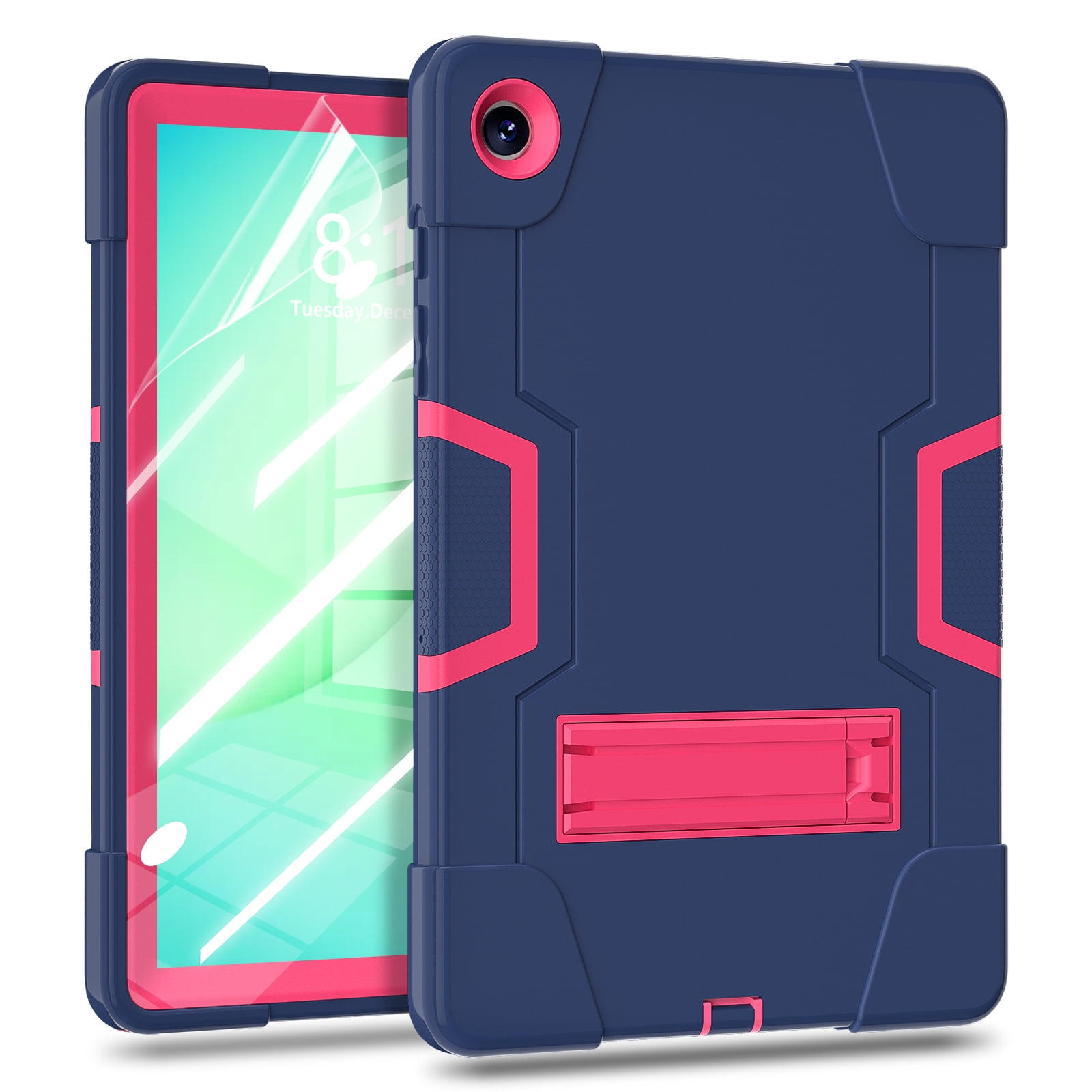 Dteck for Samsung Galaxy Tab A11 Plus / A11+ Case with Screen Protector ...