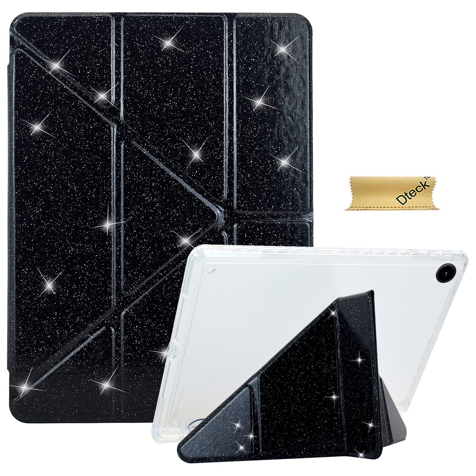 Dteck for Samsung Galaxy Tab A9 Plus 5G Case with S Pen Holder, Sparkly ...