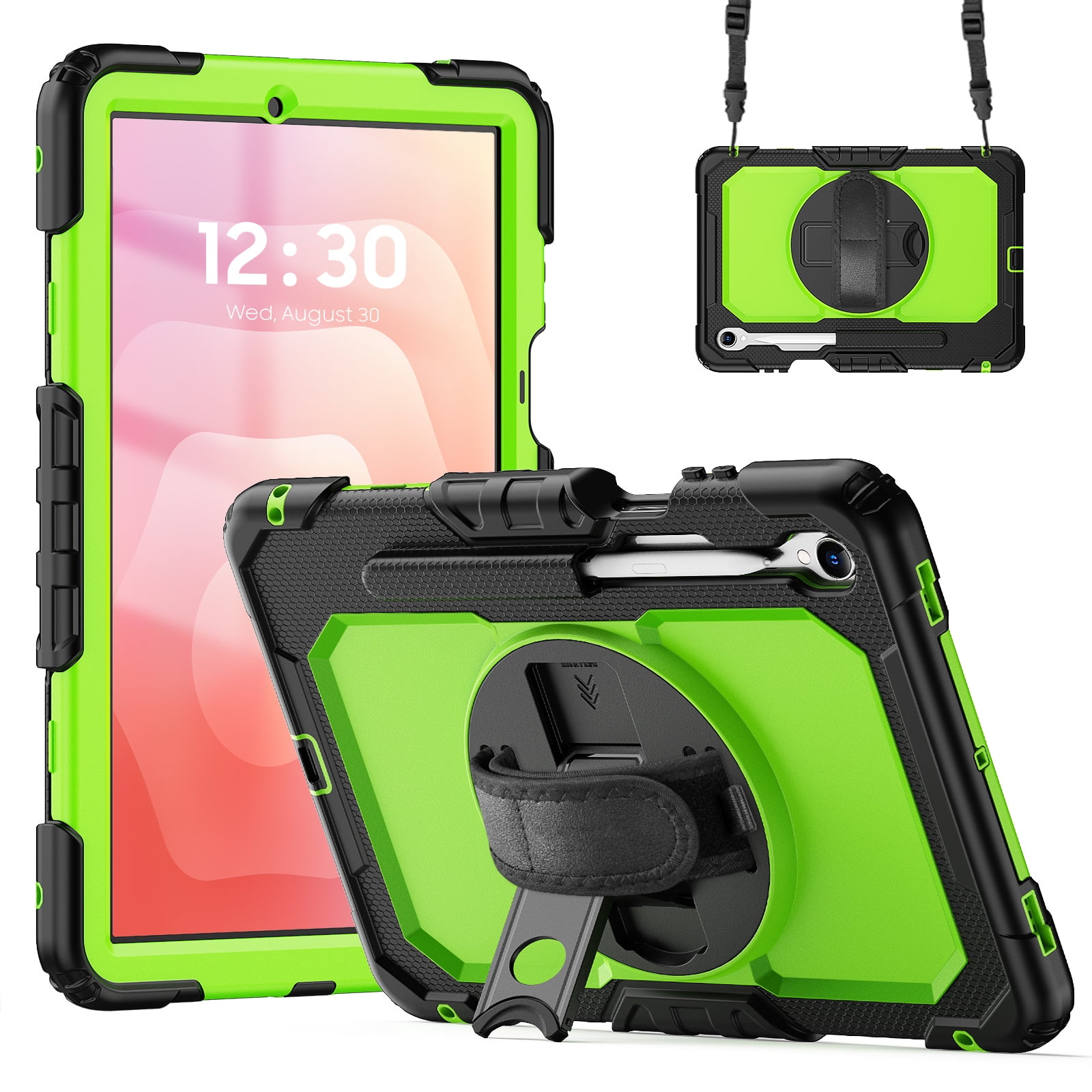 Dteck for Samsung Galaxy Tab S11 Case with Built-in Screen Protector ...