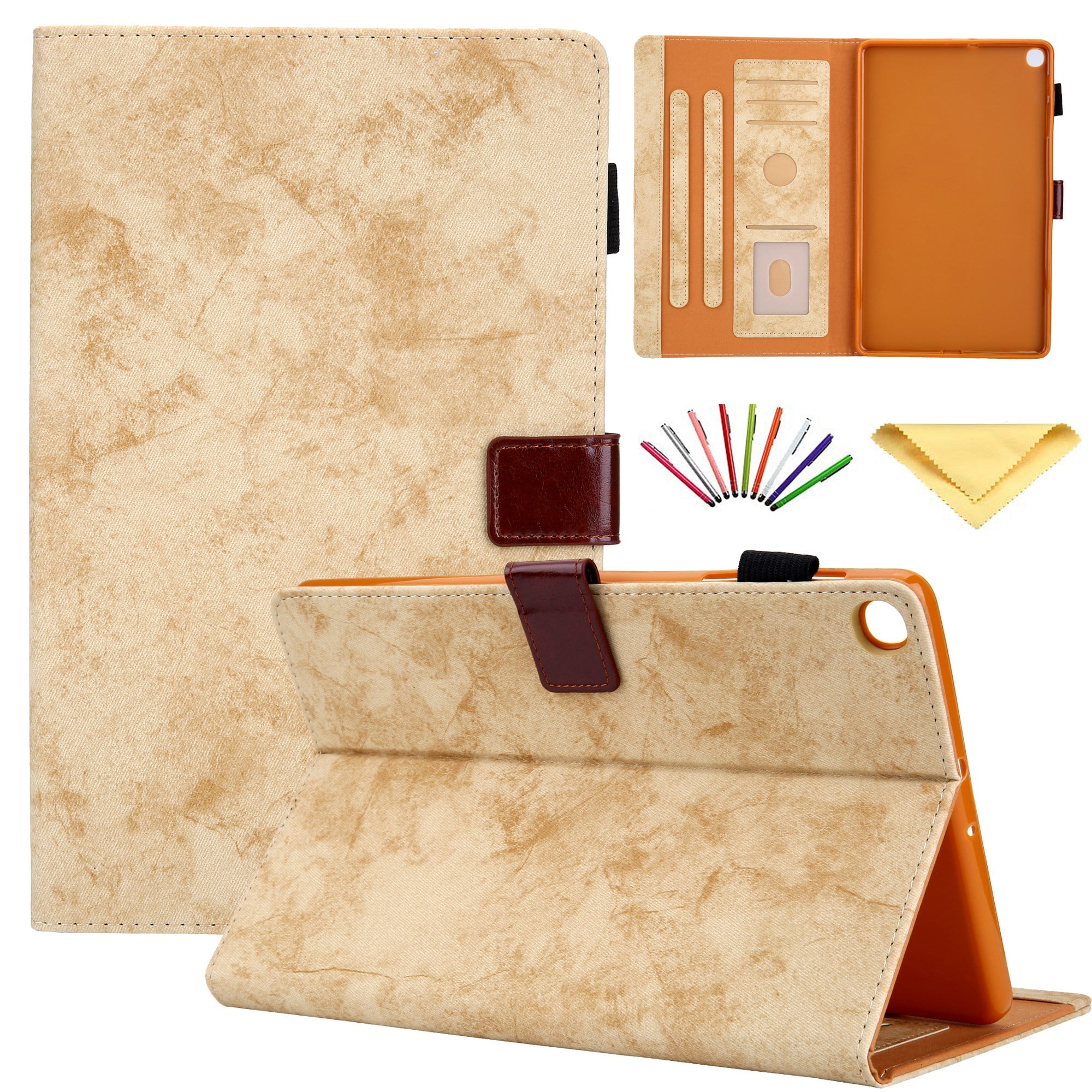 Dteck Samsung Galaxy Tab S5e 10.5 Case, Lightweight PU Leather Flip ...