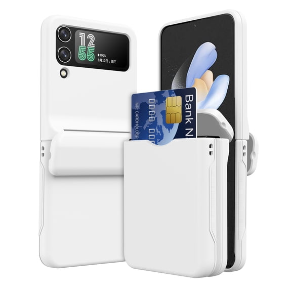 Dteck for Samsung Galaxy Z Flip 4 Case with Hinge Protection, Galaxy Z ...
