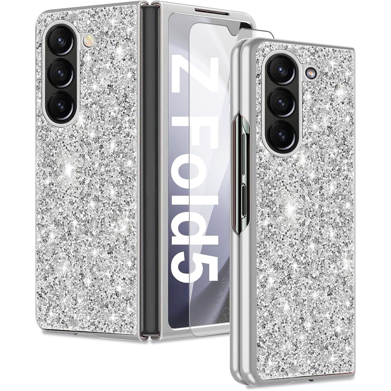 Dteck for Samsung Galaxy Z Fold 5 Case with Screen Protector (for Front ...