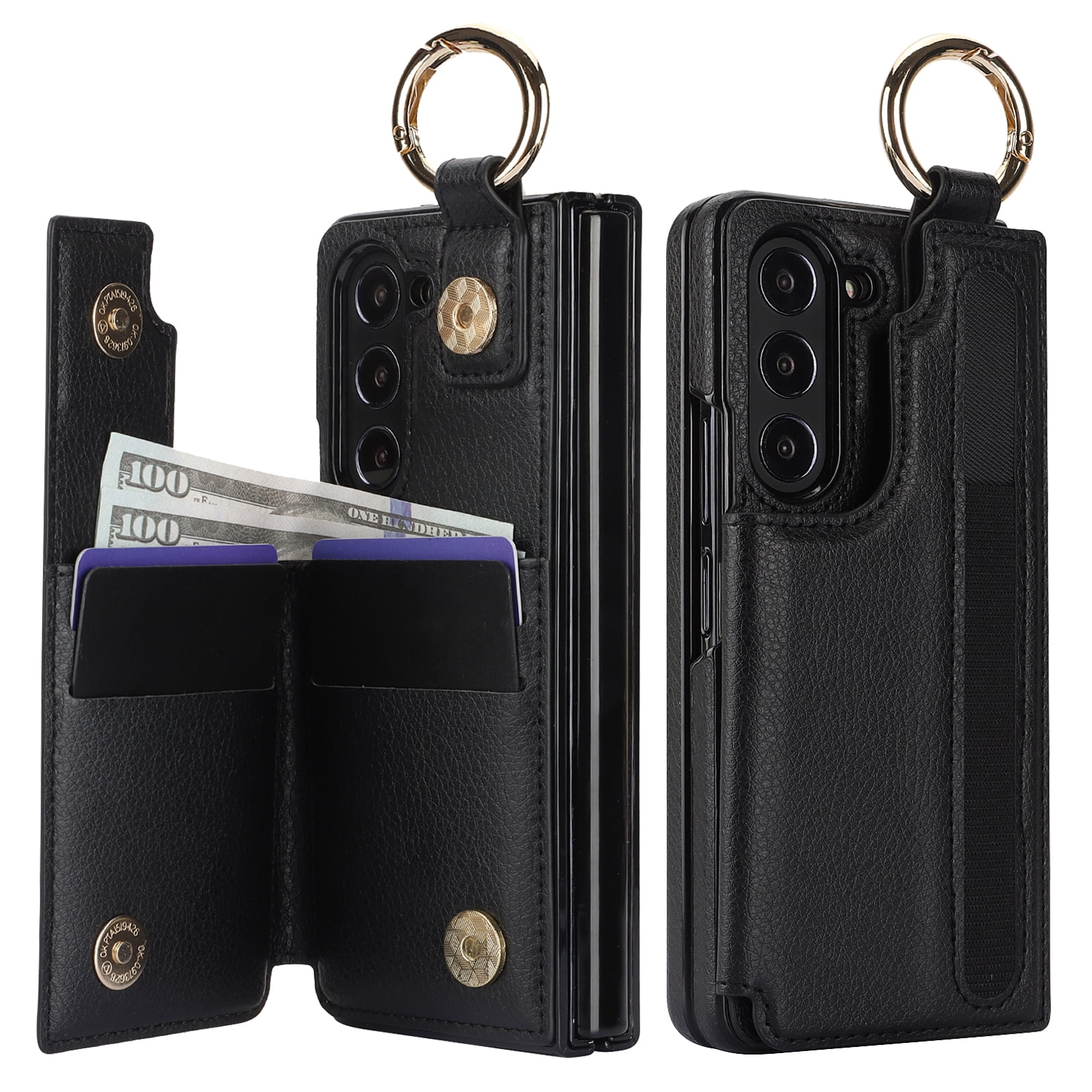 Dteck for Samsung Galaxy Z Fold 7 Case 2025 Wallet with Card Holder S ...