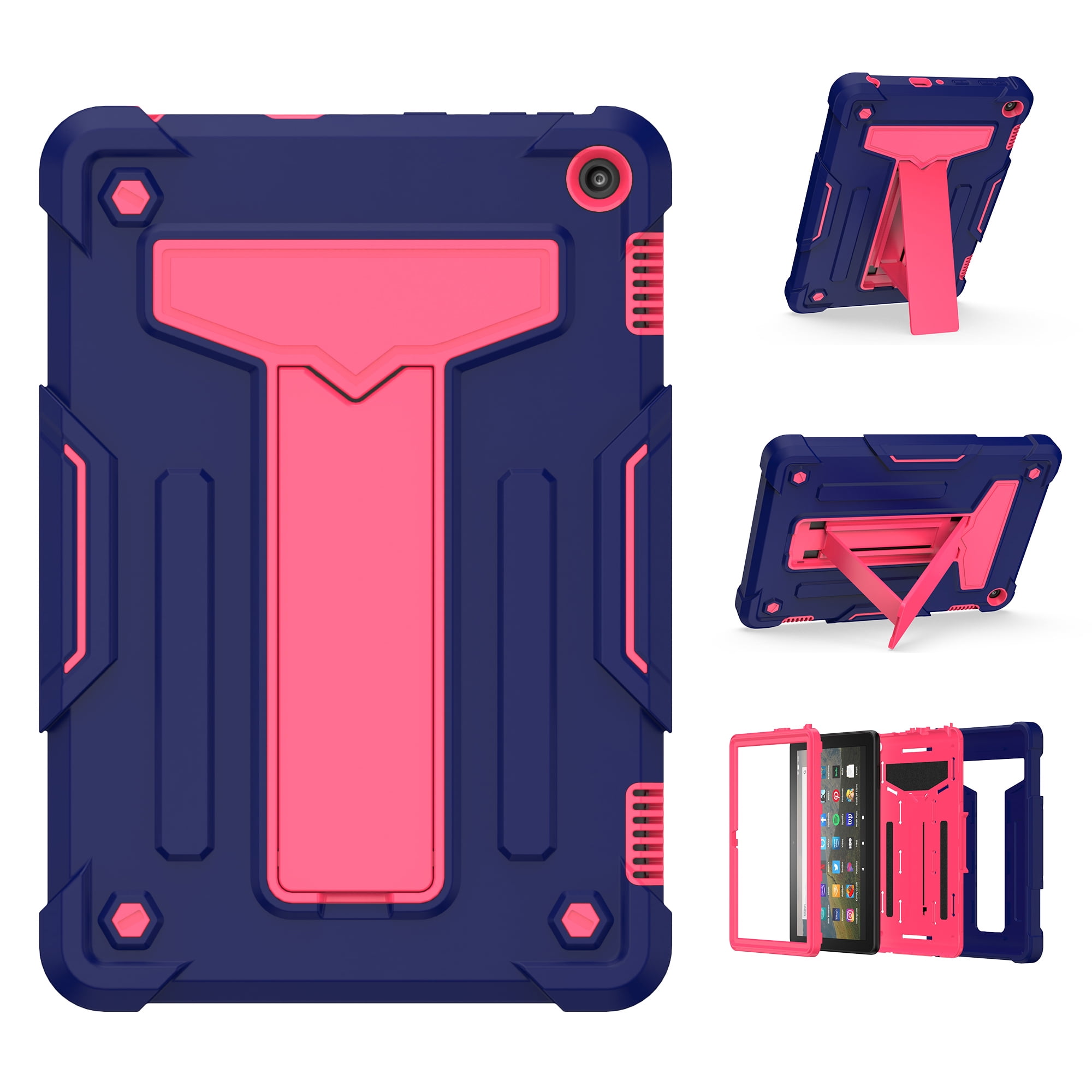 Dteck Shockproof Case For Kindle Fire HD 8 / HD8 Plus (10th Generation ...