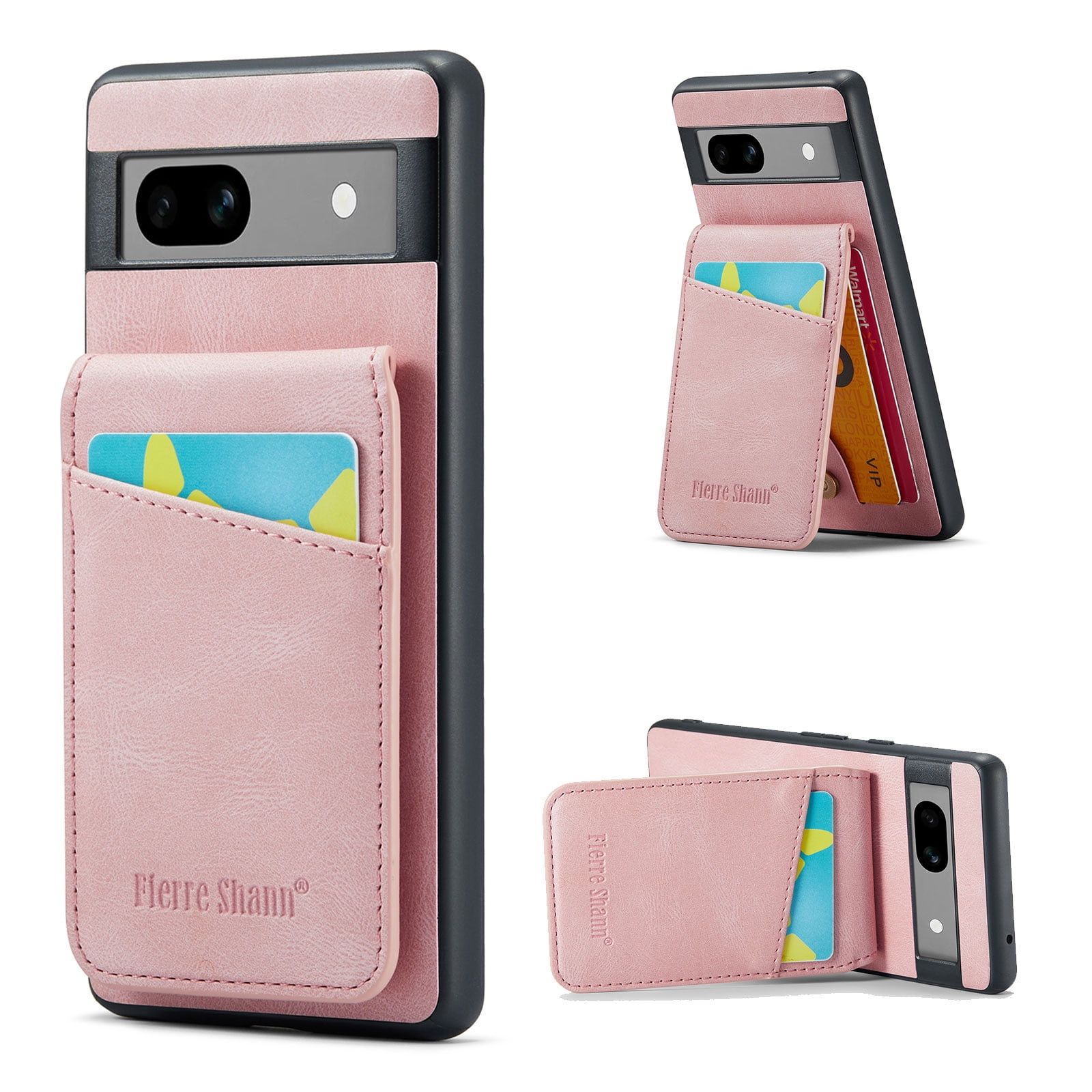 Dteck Shockproof Case for Google Pixel 8A Wallet Case with Card Holder ...