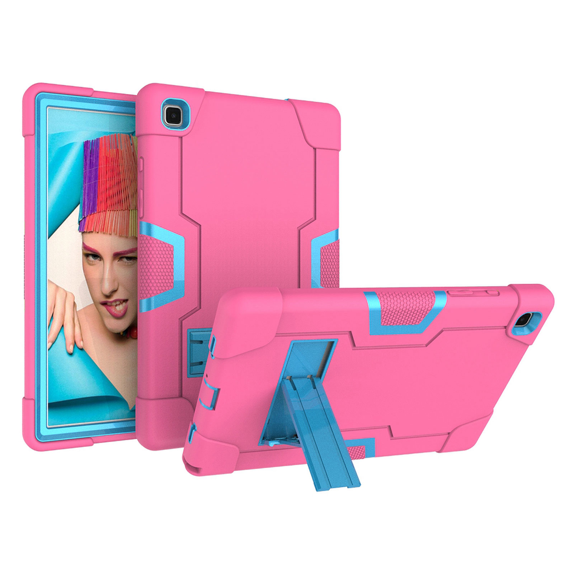 Dteck Shockproof Case for Samsung Galaxy Tab A7 10.4 inch 2020 Models SM-T500/T505/T507, Heavy ...