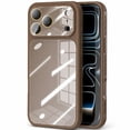 Dteck Silicone Case with Glass Camera Lens Cover for iPhone 17 Pro Max ...