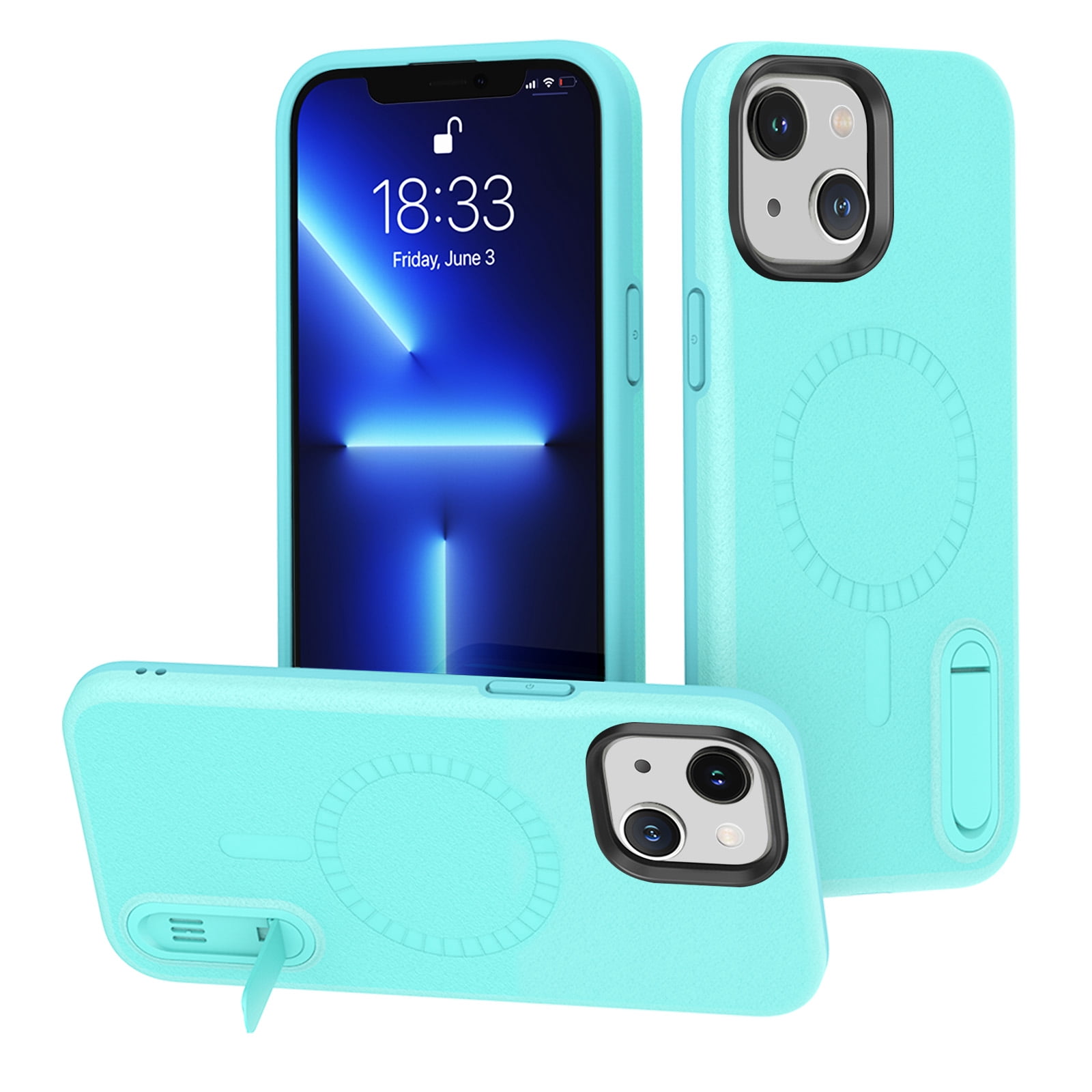Dteck Slim Magnetic MagSafe Case for iPhone 14 Plus Clear Transparent ...