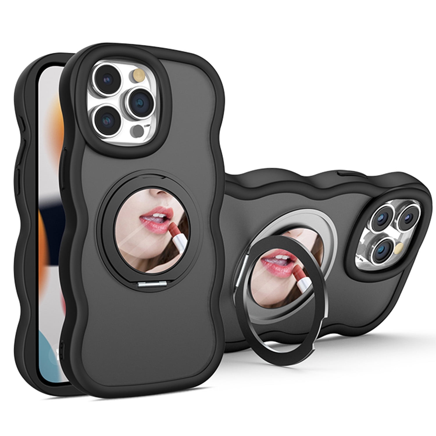 Dteck with Strap for iPhone 12/12 Pro Case with 360° Rotatable Magnetic ...