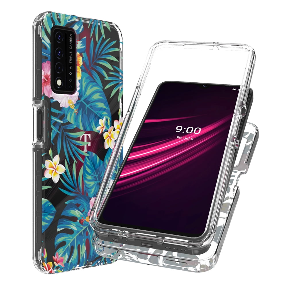 Dteck for T-Mobile Revvl V Plus 5G Case, Full Body Rugged Case for T ...