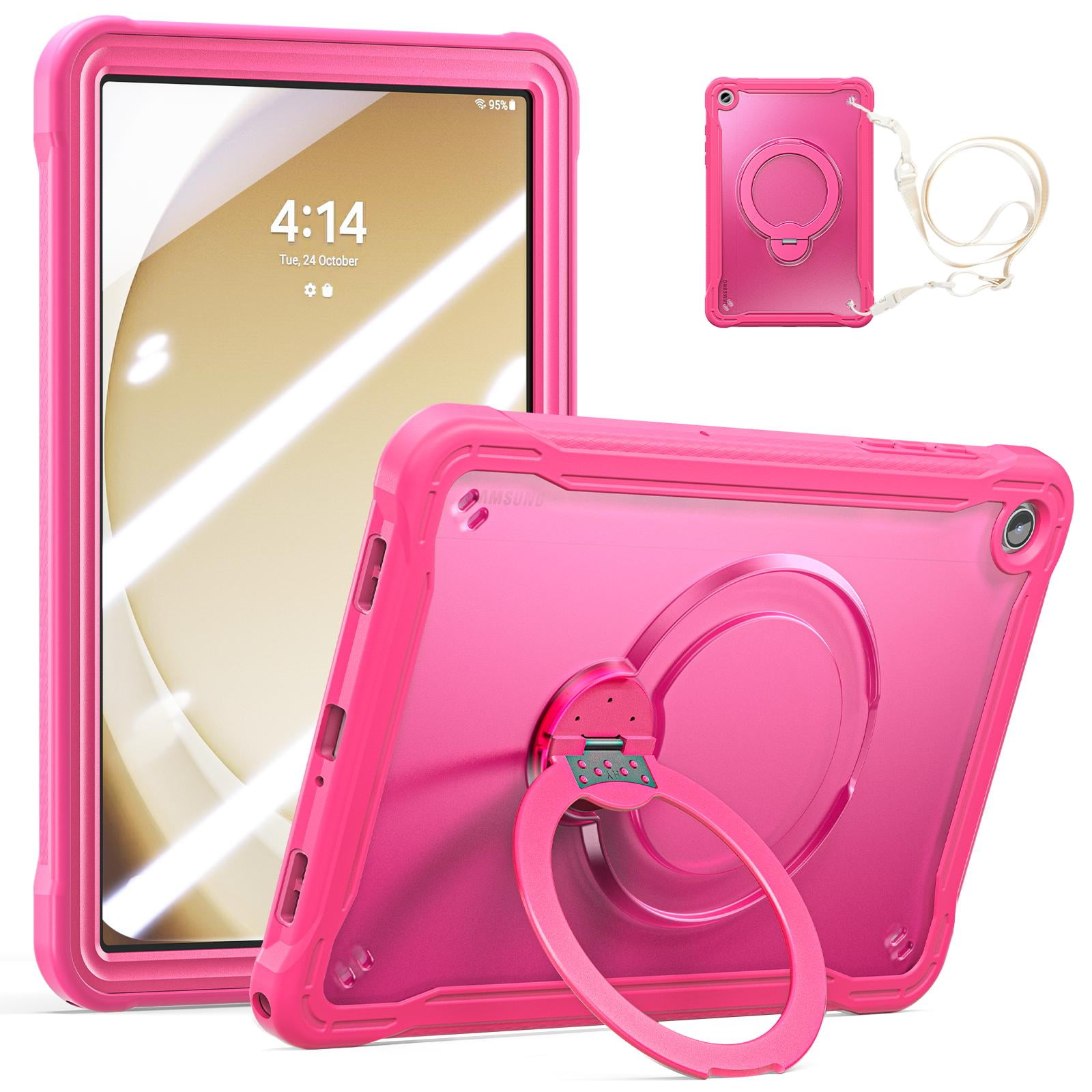 Dteck with Tempered Glass Screen Protector Case for Samsung Galaxy Tab ...
