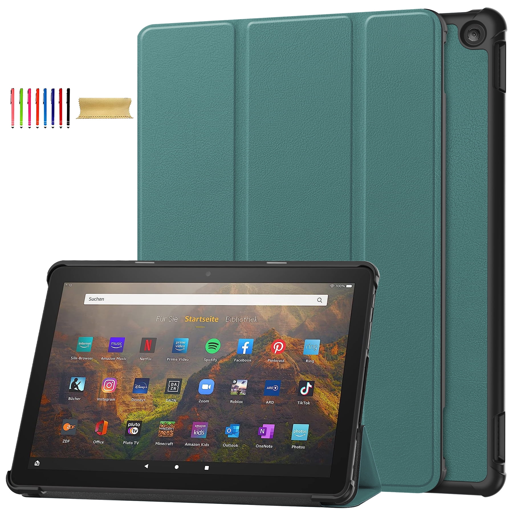Dteck Ultra Slim Case for All-New Fire HD 10 Tablet (13th Generation ...