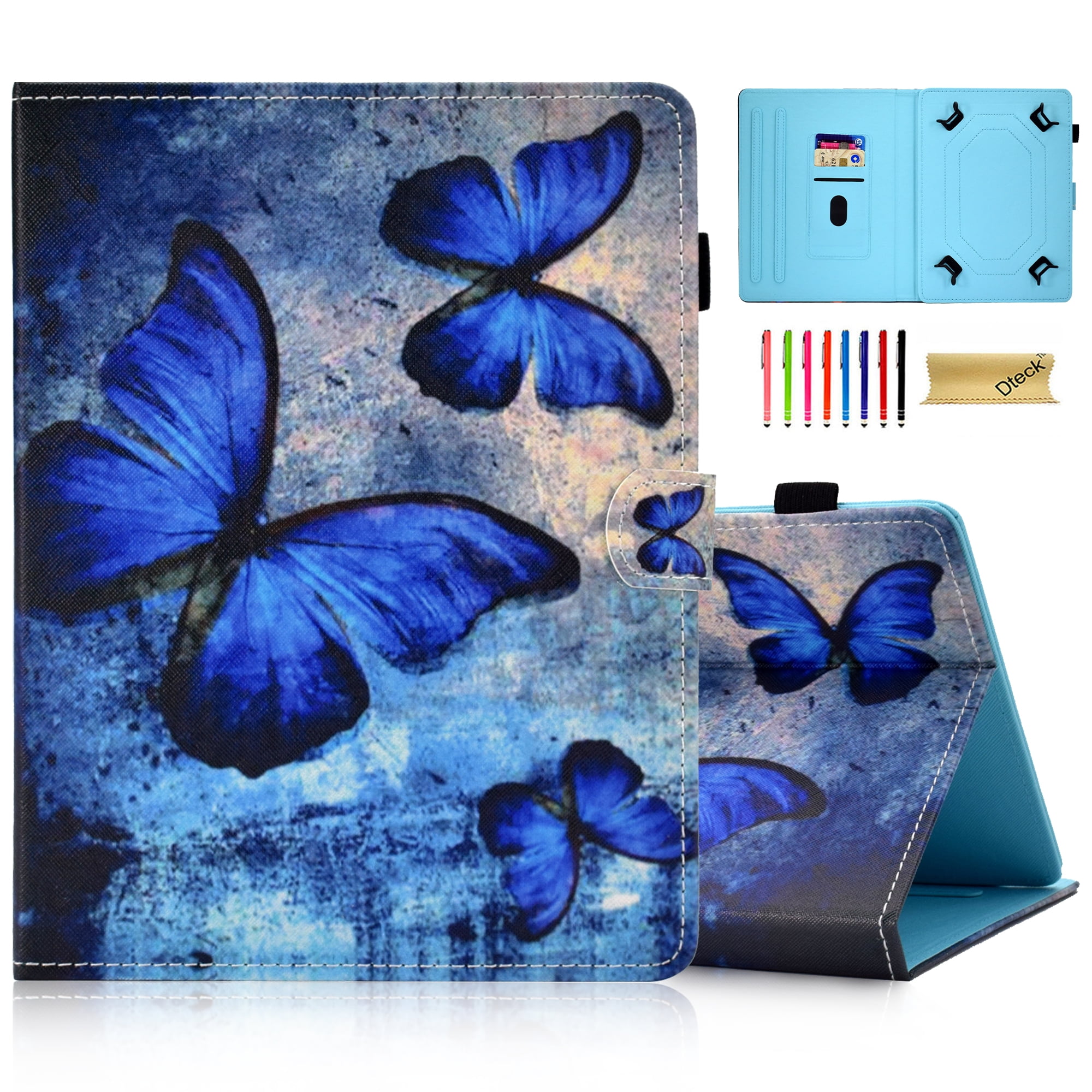 Dteck Universal 7 inch Tablet Case, 7.0 inch Tablet Cute Cover,Wallet ...