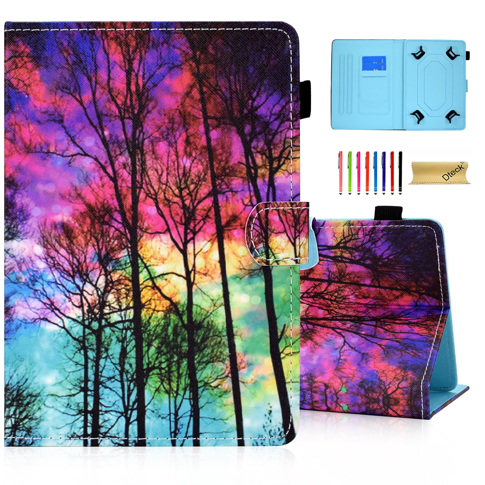 Dteck Universal 7 inch Tablet Case, 7.0 inch Tablet Cute Cover,Wallet ...
