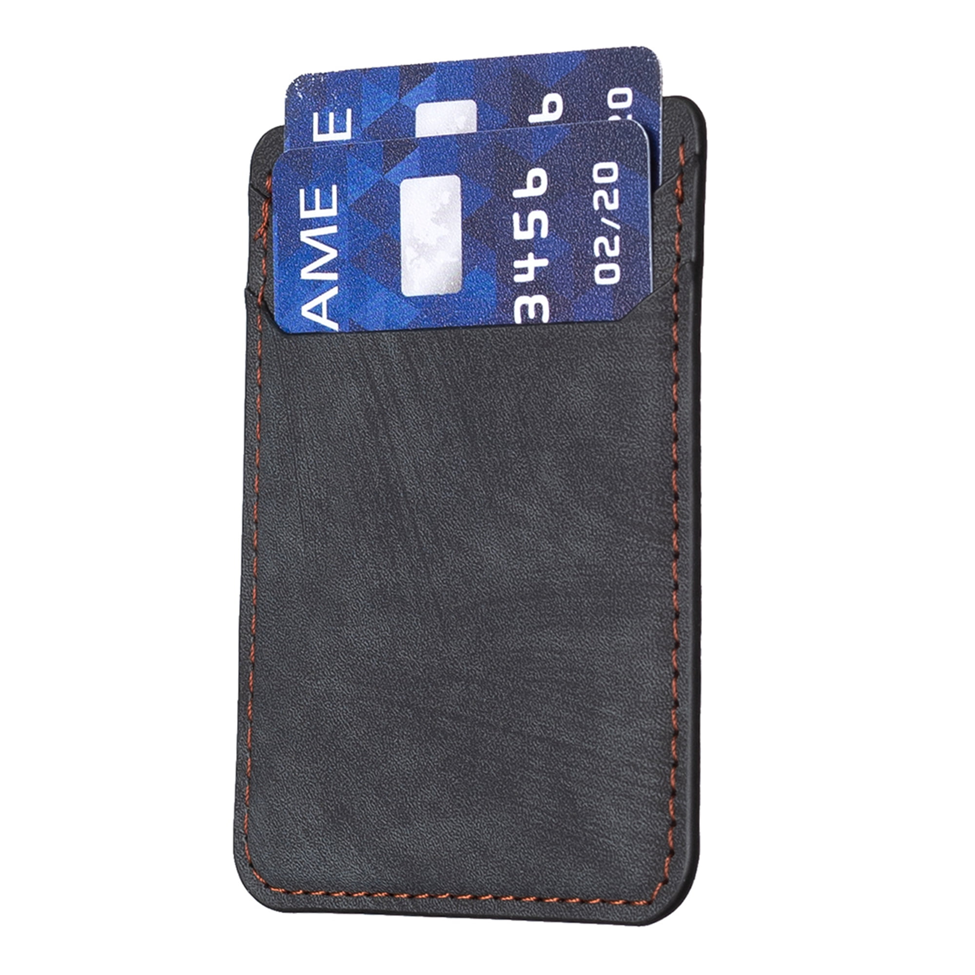 Dteck Universal Adhesive Wallet/ Card Holder/ID Card Holder, Stick on ...