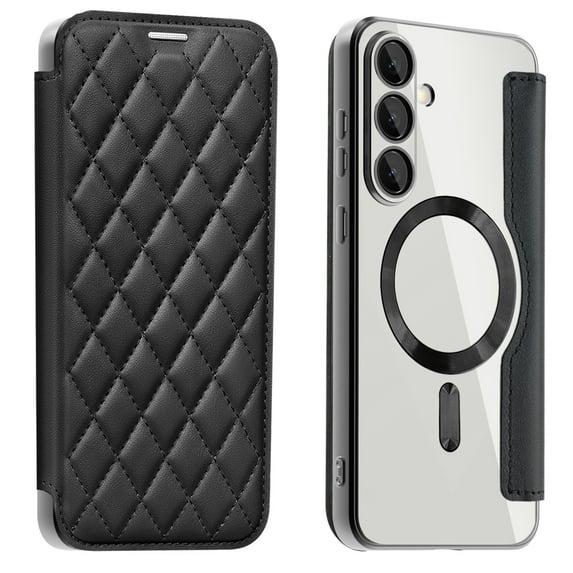 Dteck Wallet Case for Samsung Galaxy A06,Magnetic Leather Card Slots ...