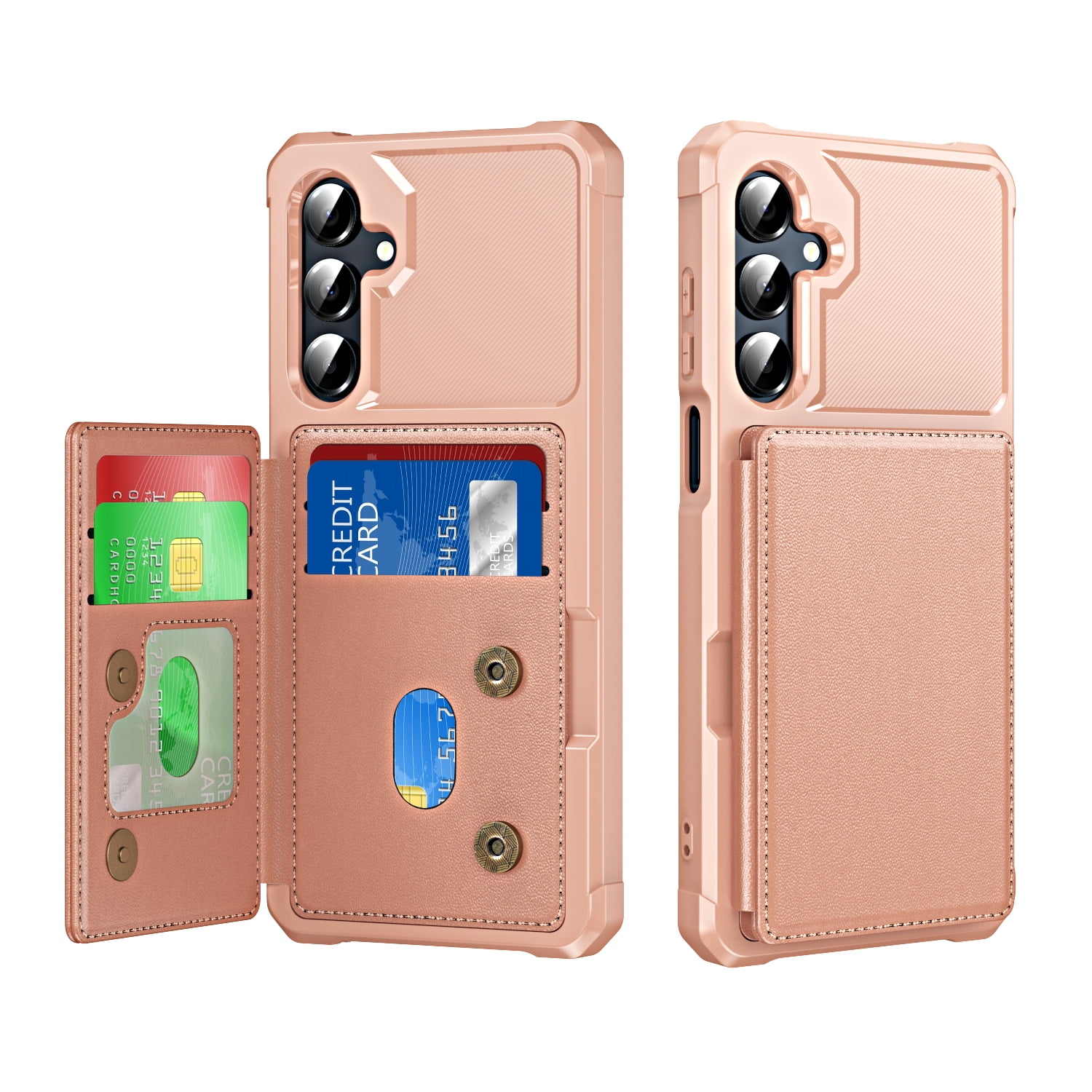 Dteck Wallet Case for Samsung Galaxy A17 5G,Magnetic Leather Case with ...