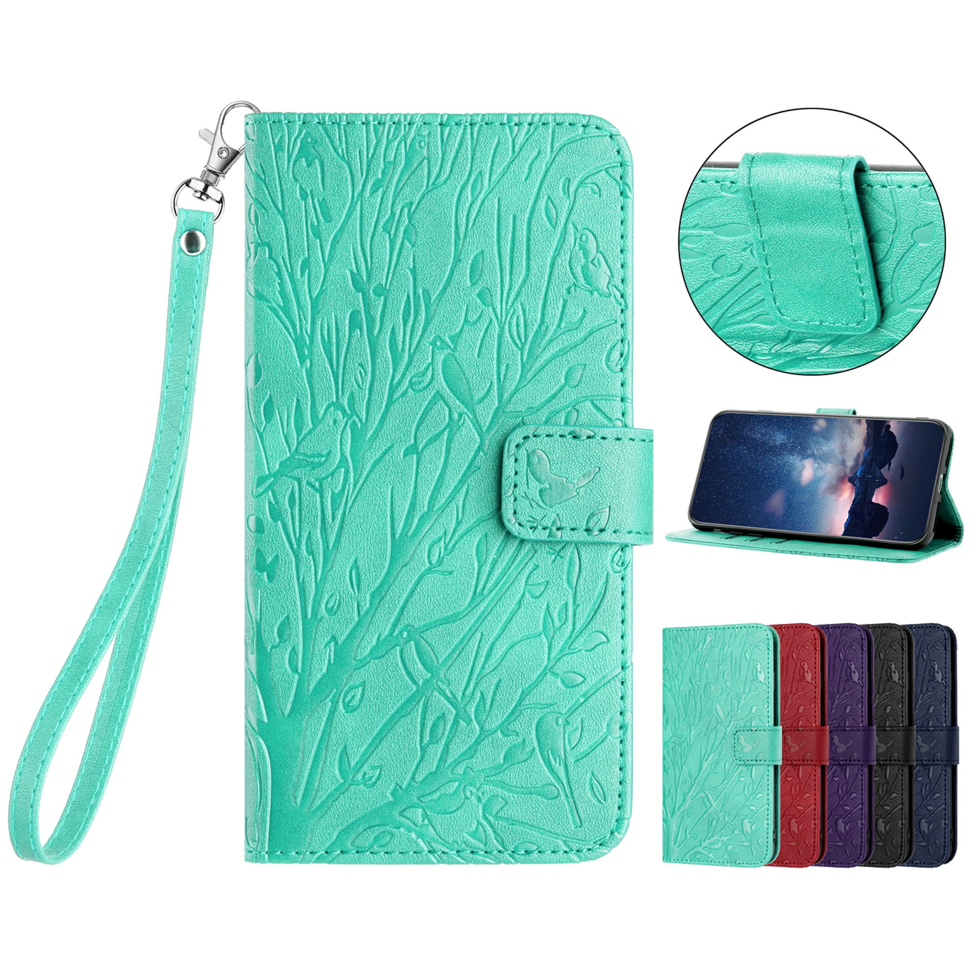 Dteck Wallet Case for iPhone 12 / iPhone 12 Pro with Card Holder ...