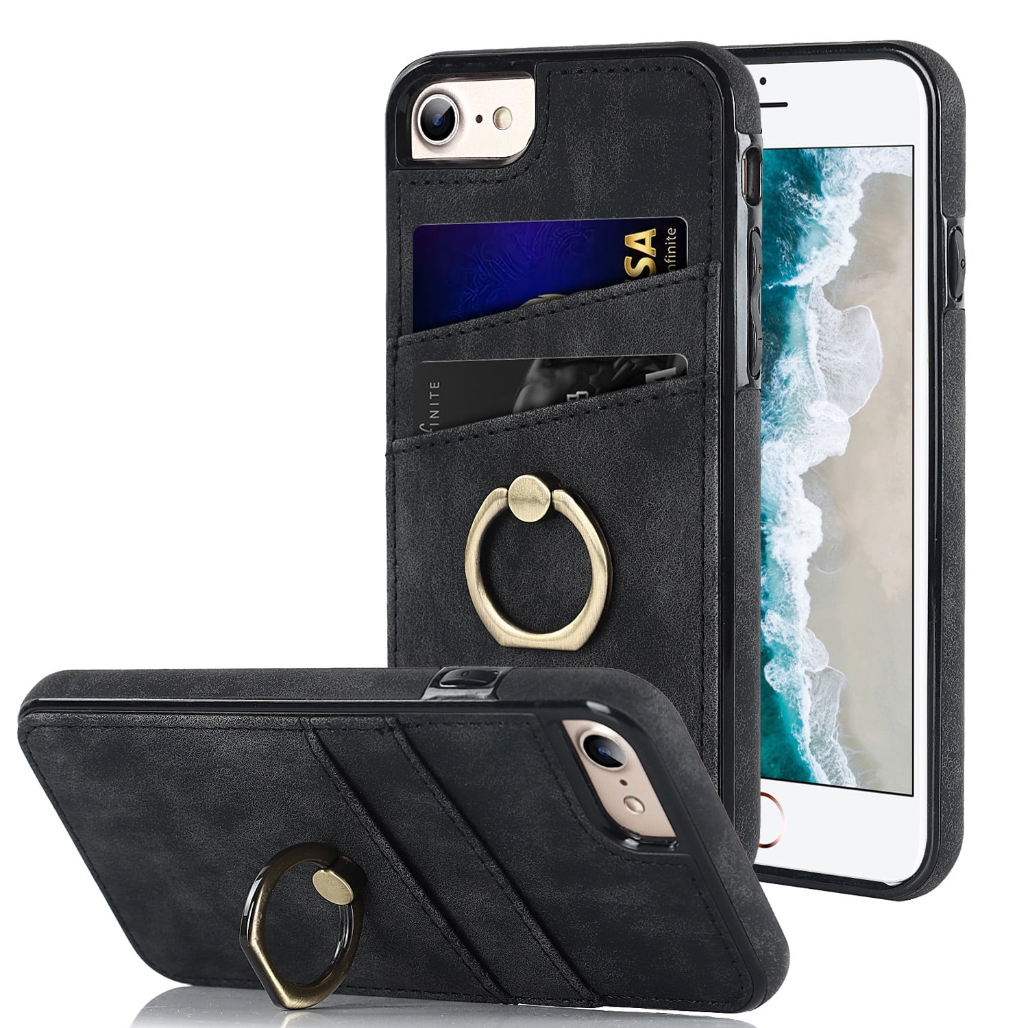 Dteck Wallet Case for iPhone 8 / iPhone 7 / iPhone SE 3rd Gen 2022 ...