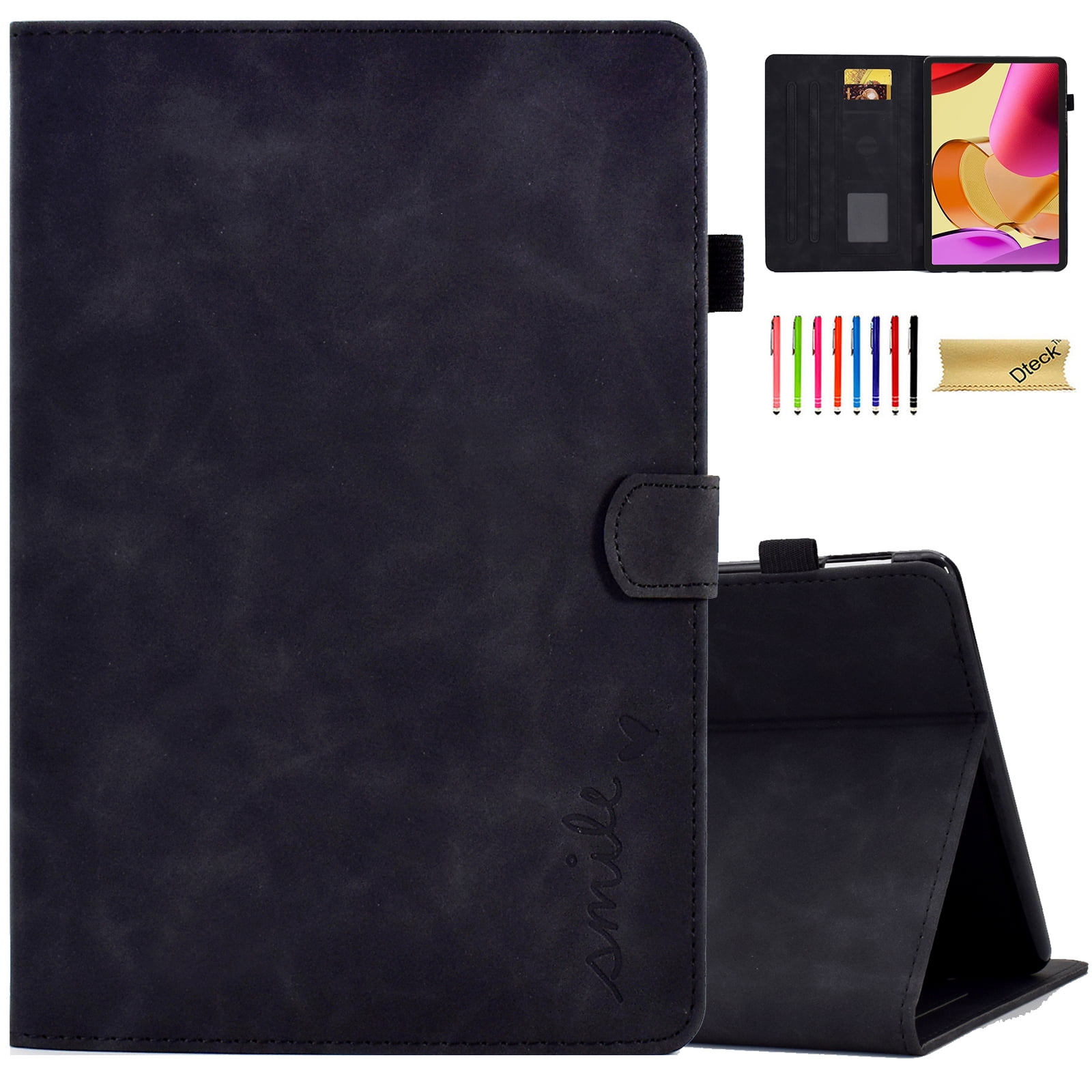 Dteck for Fire Max 11 Tablet Case - Slim Fit PU Leather Folio Stand ...