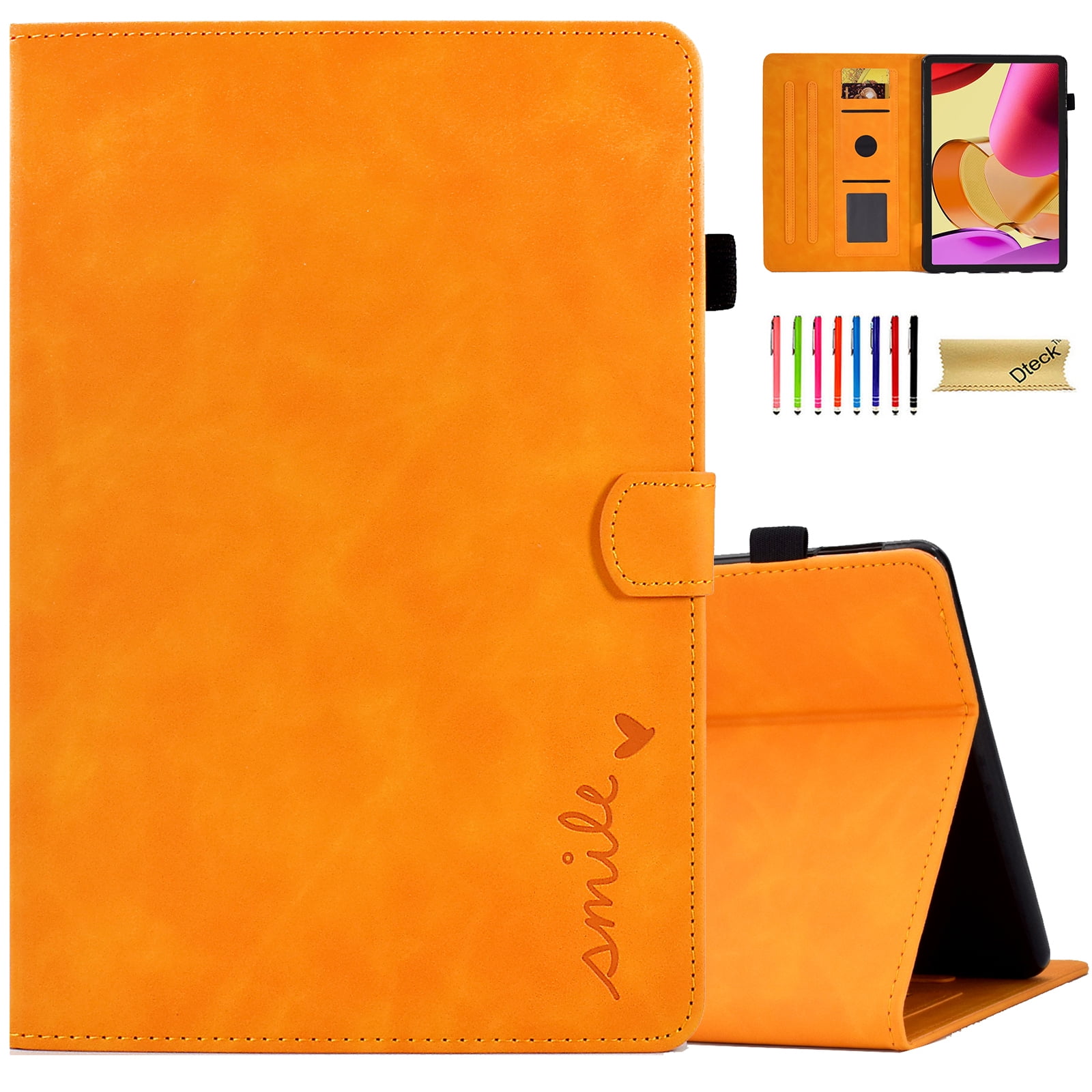 Dteck for Fire Max 11 Tablet Case - Slim Fit PU Leather Folio Stand ...