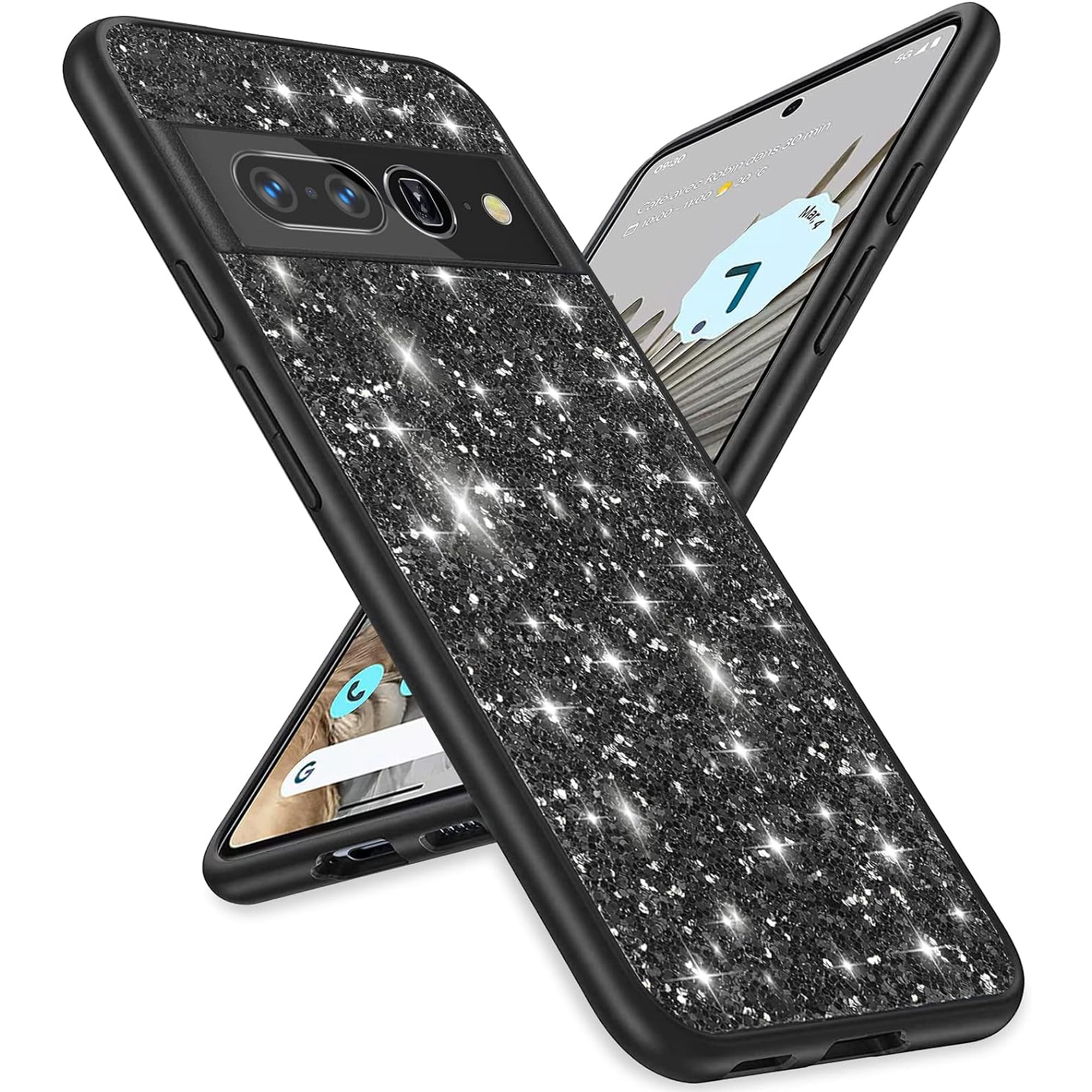 Dteck for Google Pixel 8 Pro Case, Glitter Pixel 8 Pro Slim Case ...