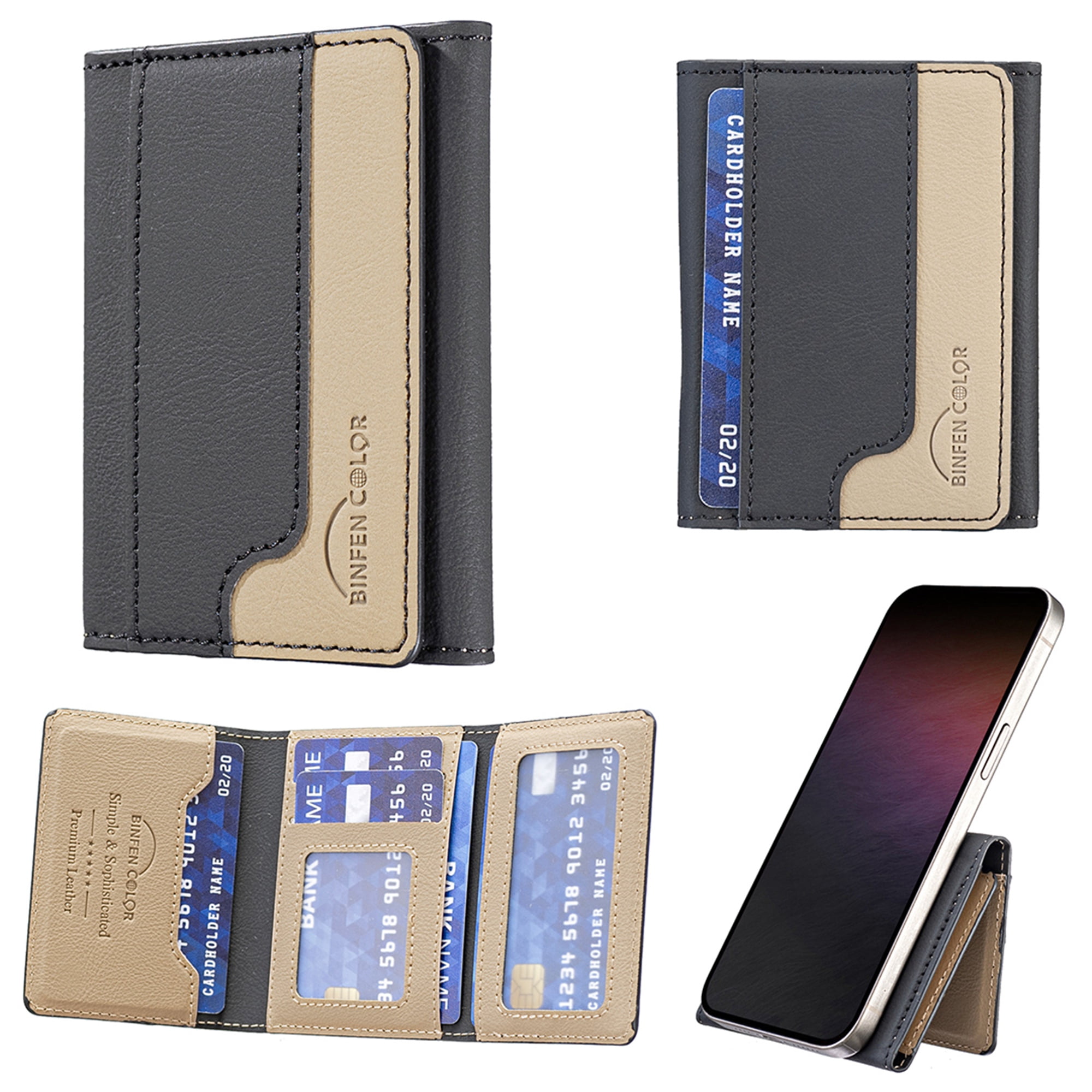 Dteck for Mag-Safe Wallet, Magnetic Wallet Card Holder for iPhone 16/15 ...