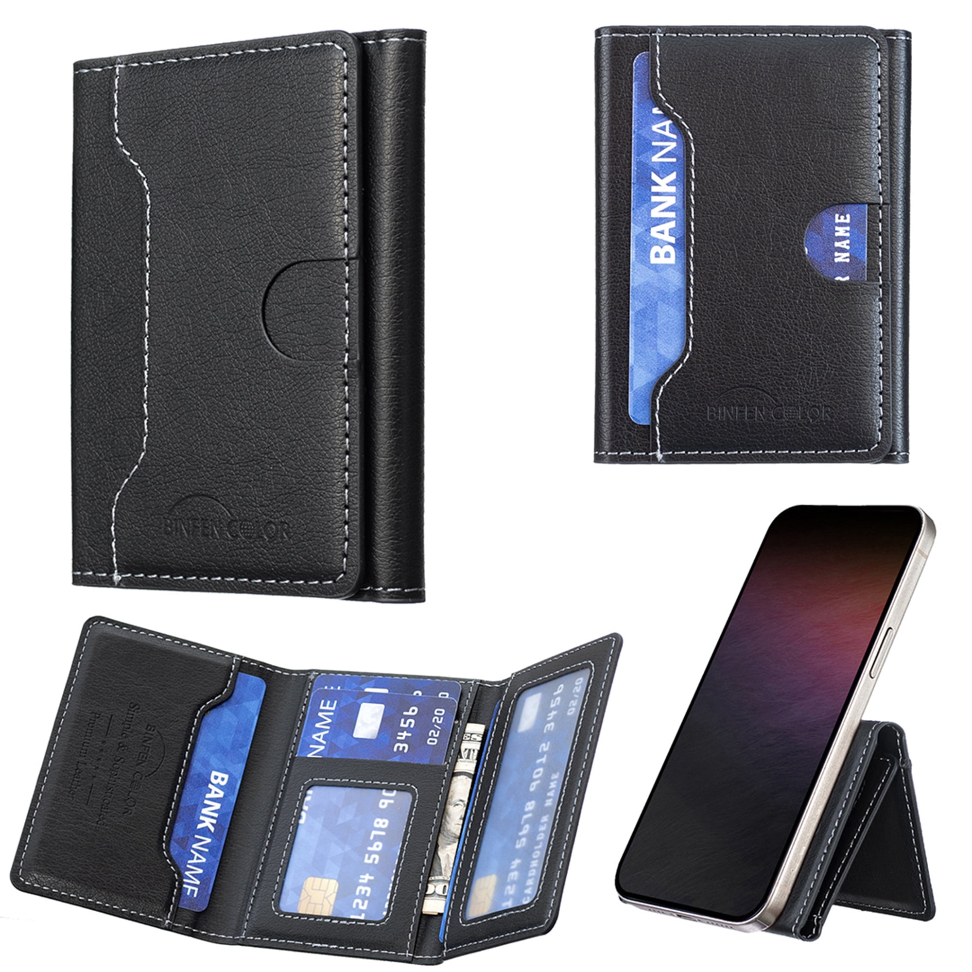 Dteck for Mag-Safe Wallet, Magnetic Wallet Card Holder for iPhone 16/15 ...