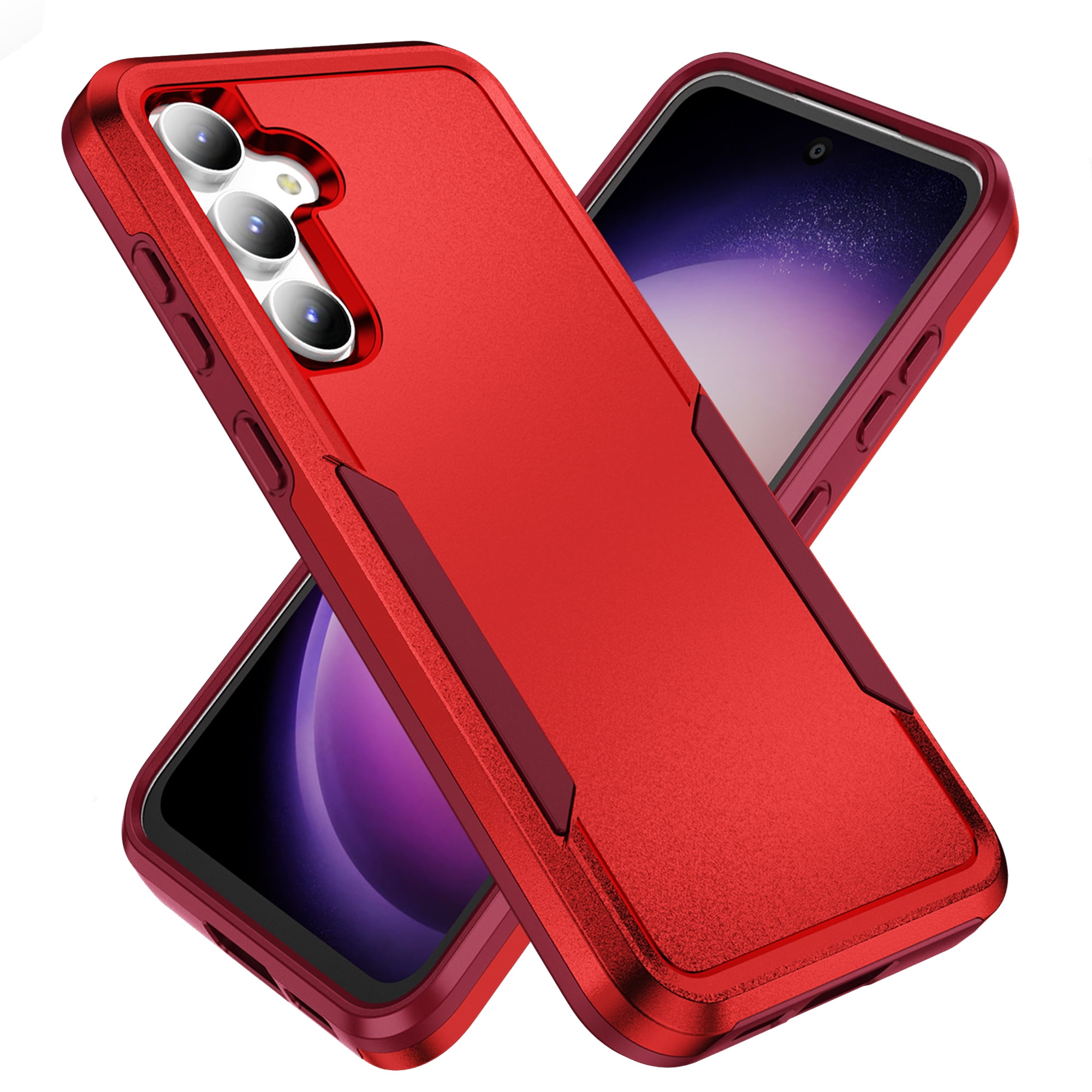 Dteck for Samsung Galaxy A35 Case, Heavy Duty Rugged Shockproof ...
