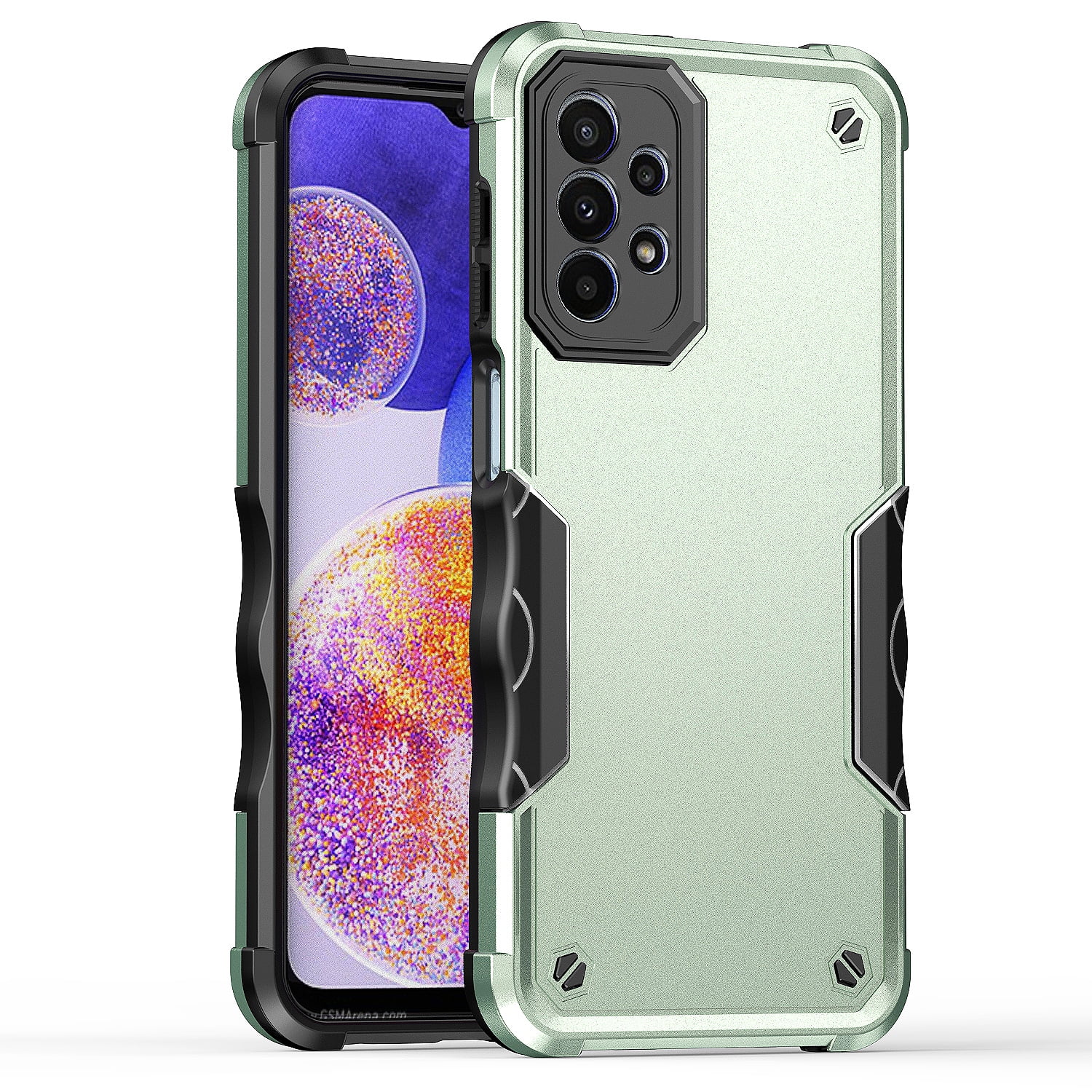 Dteck for Samsung Galaxy A53 5G Case, Heavy Duty Shockproof Tough ...