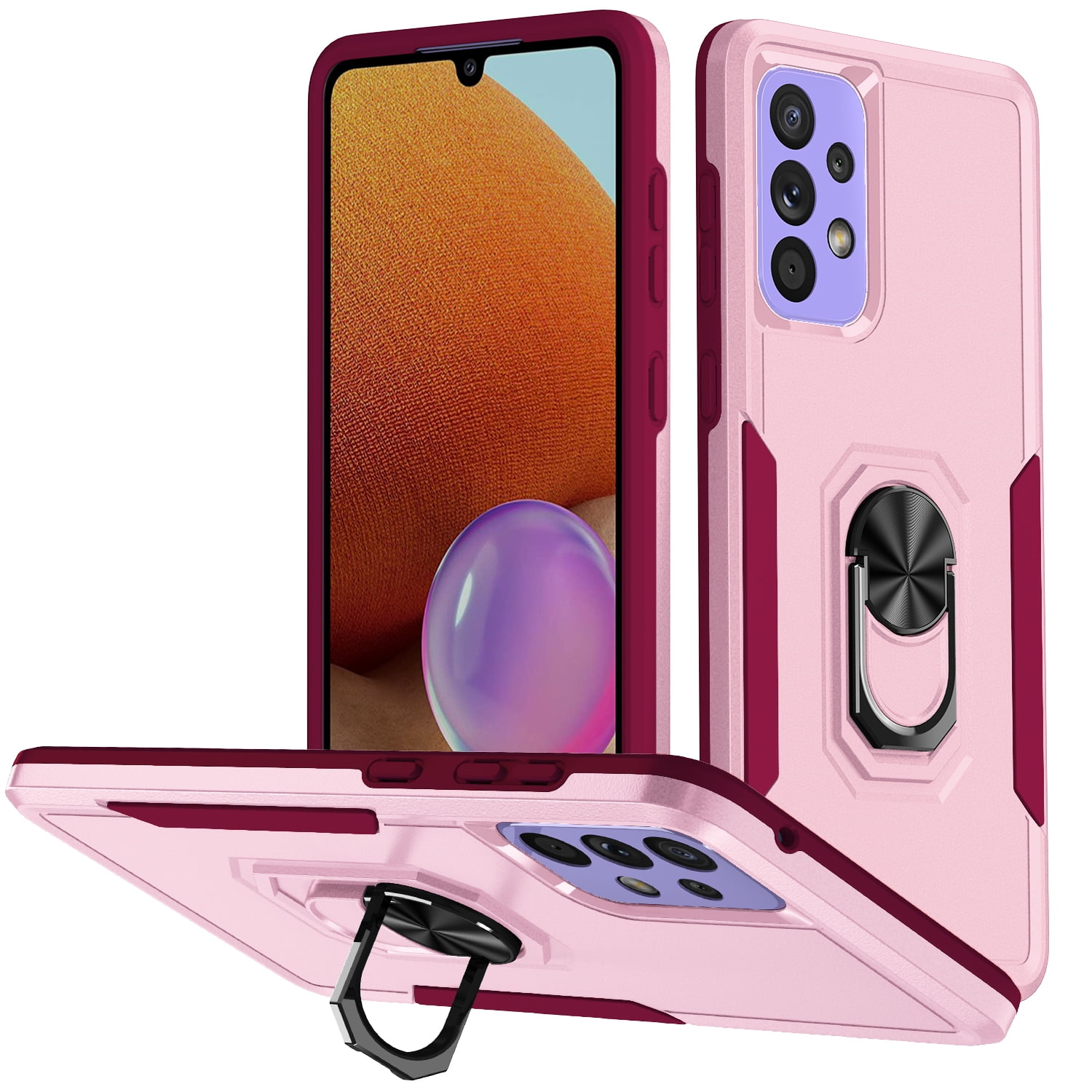 Dteck for Samsung Galaxy A54 5G Magnetic Case, Shockproof Ring ...