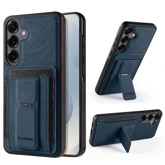 Dteck for Samsung Galaxy A57 Case with Card Holder, Foldable Kickstand ...