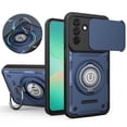 Dteck for Samsung Galaxy S25 FE Case with Camera Slide Lens Cover ...