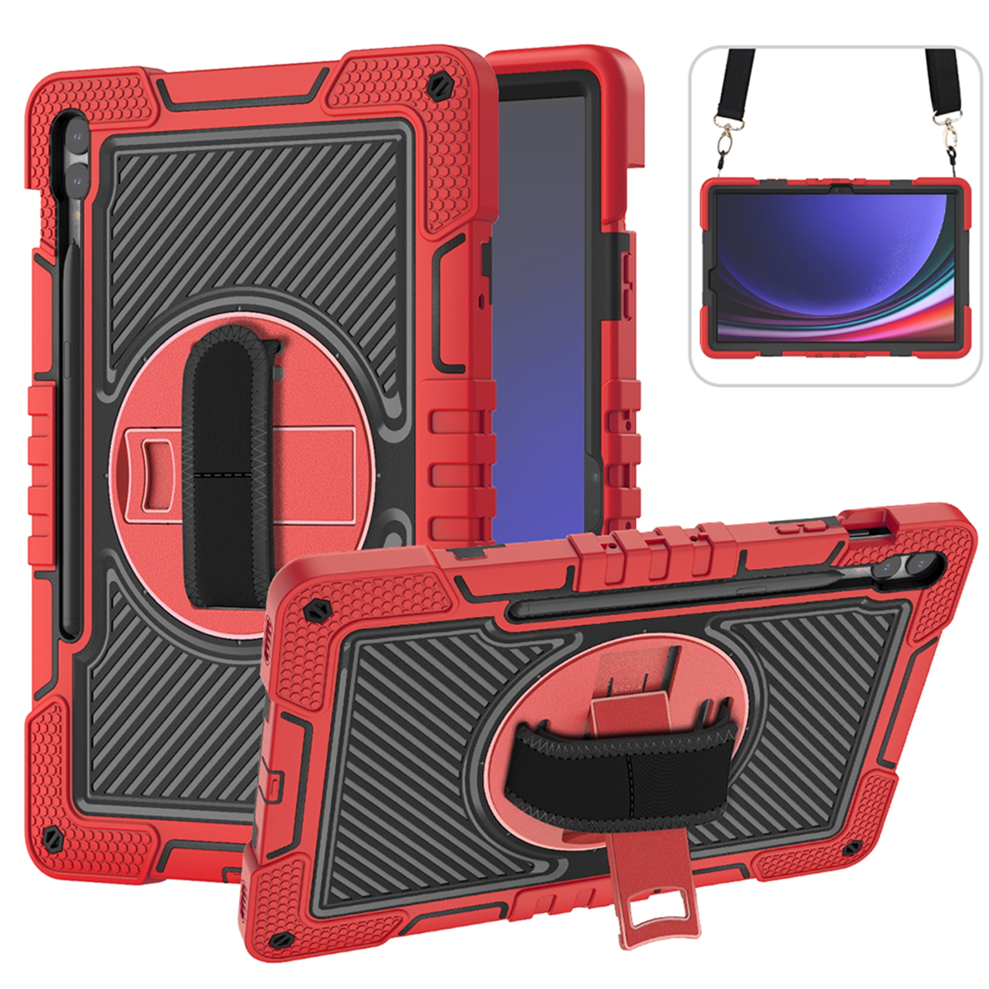 Dteck for Samsung Galaxy Tab S11 Case (2025), Heavy Duty Shockproof ...