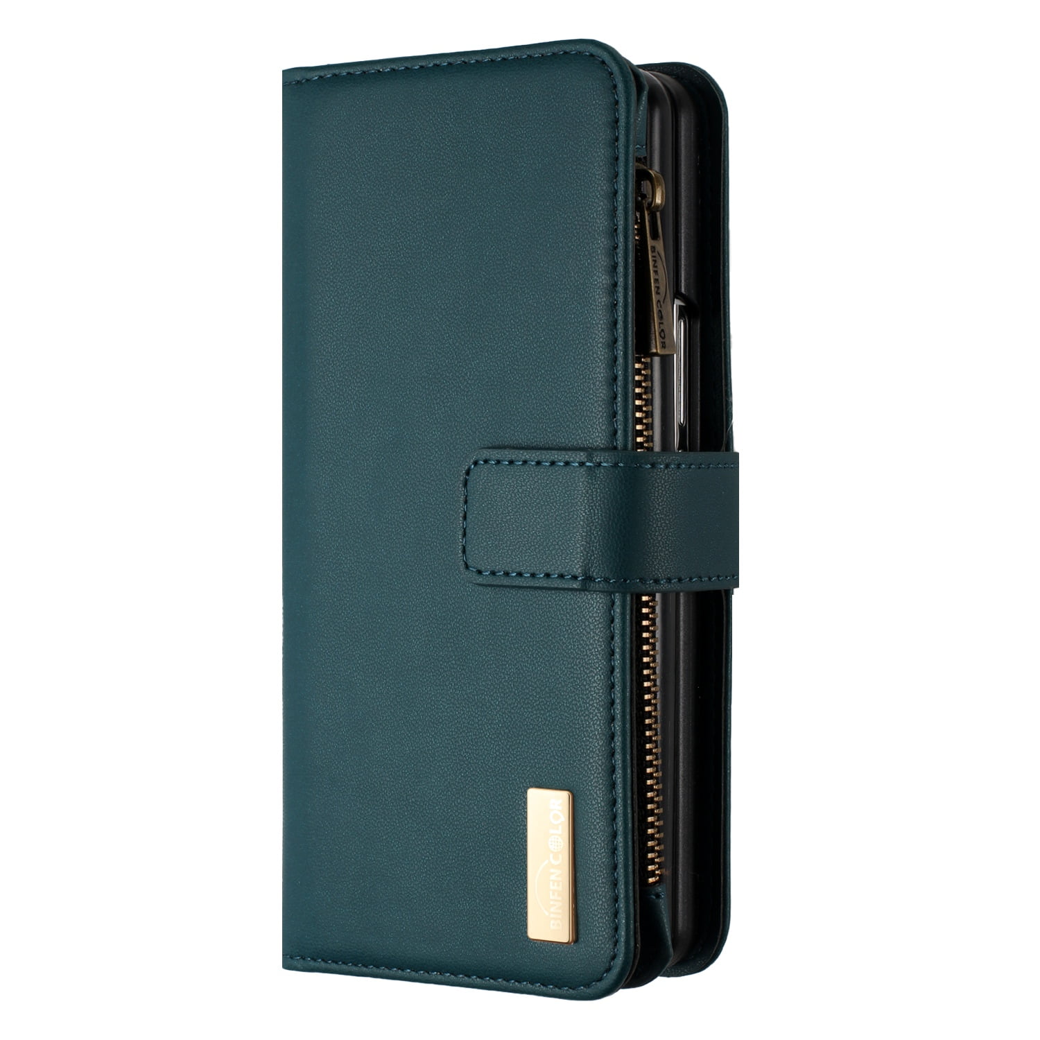 Dteck for Samsung Galaxy Z Fold 6 Case, Hangbag PU Leather Flip Phone ...