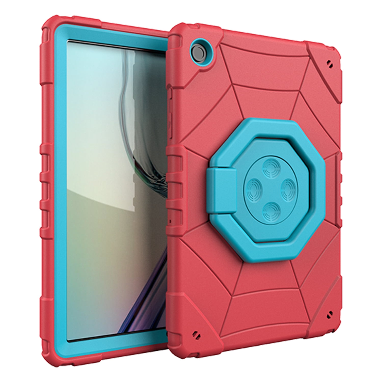 Dteck for iPad 9th/8th/7th Generation Case, 360 Rotating Stand Cute ...