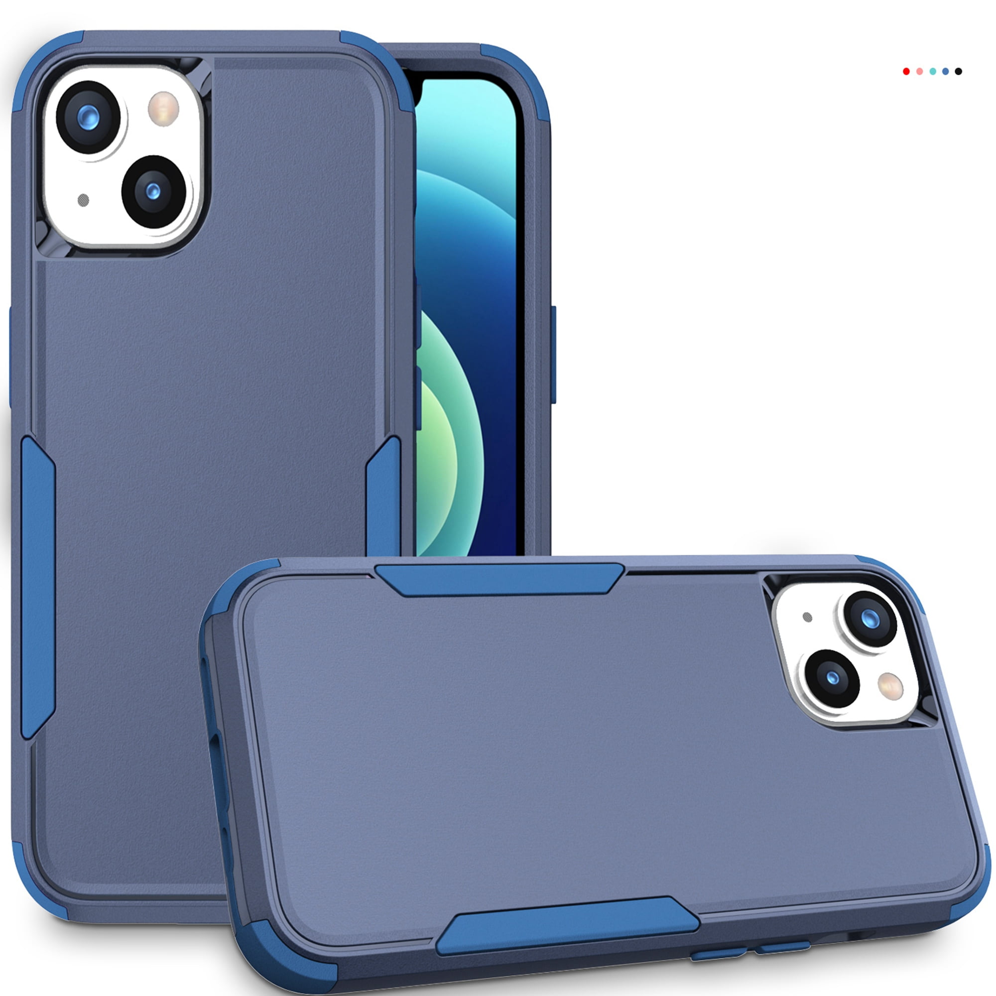 Dteck for iPhone 15 Case, Slim Pocket-Friendly Hybrid Silicone Bumper ...