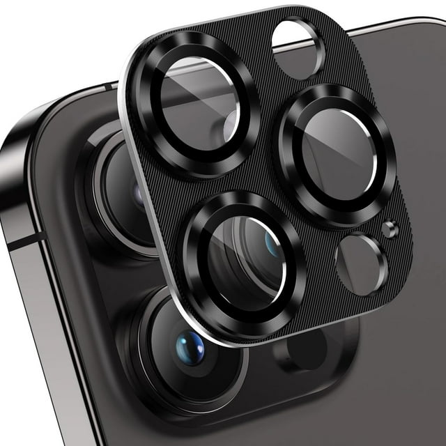 Dteck for iPhone 15 Pro Camera Lens Protector, Case-Friendly Strong ...